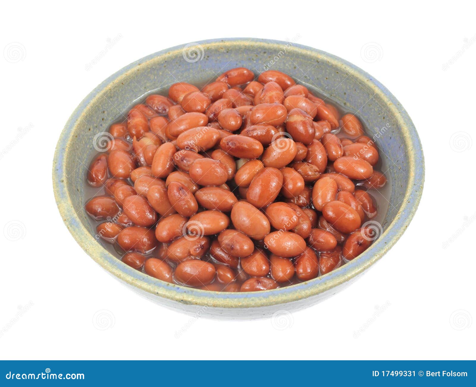 Haricots Roses Dans La Vieille Cuvette Image stock - Image du rond ...