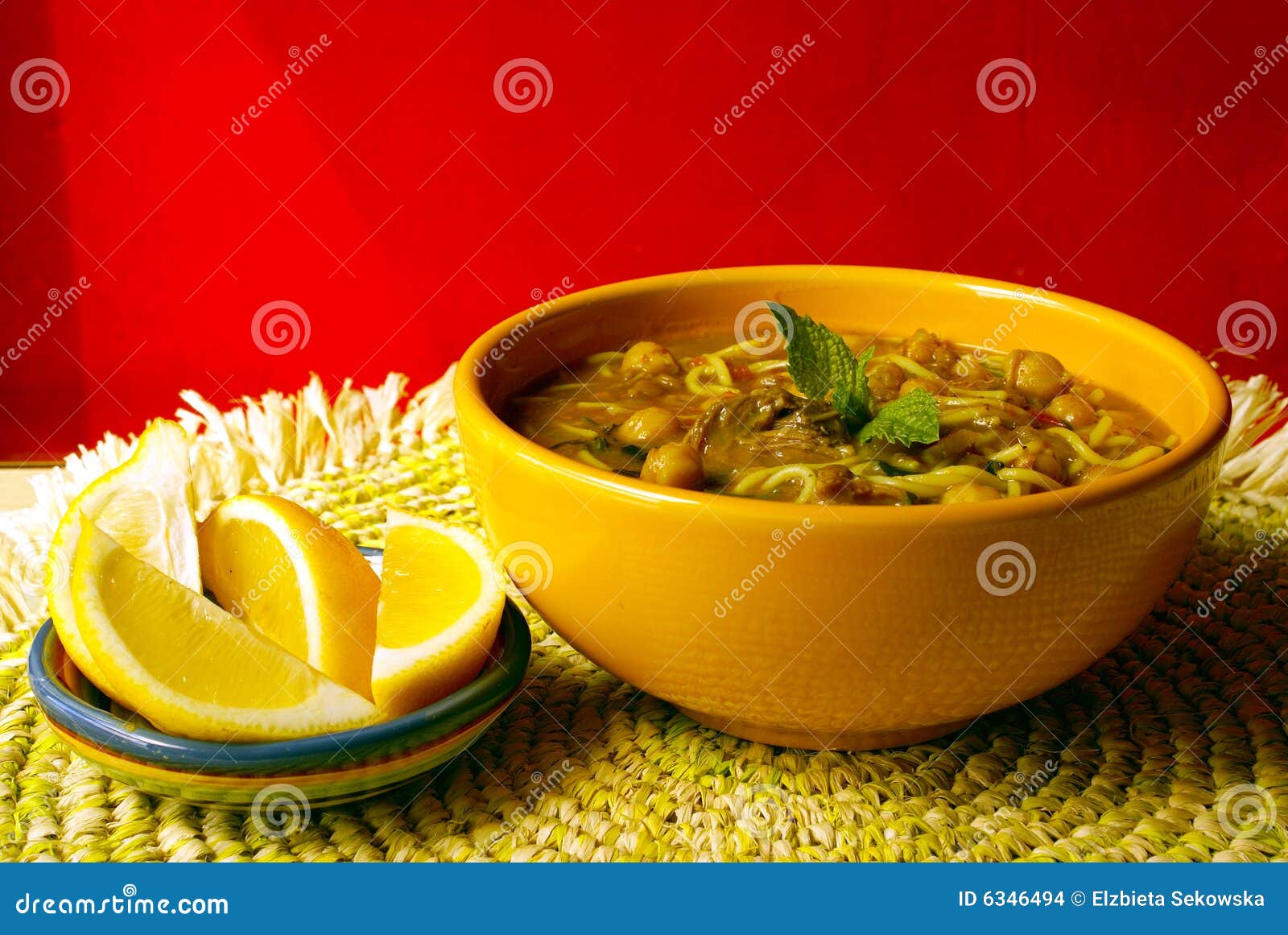 Harira stock photo. Image of noodle, lamb, algerian, chicken - 6346494
