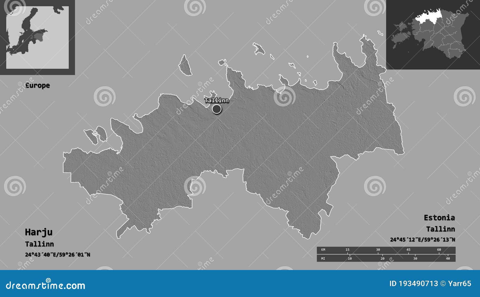Harju, County of Estonia,. Previews. Bilevel Stock Illustration ...