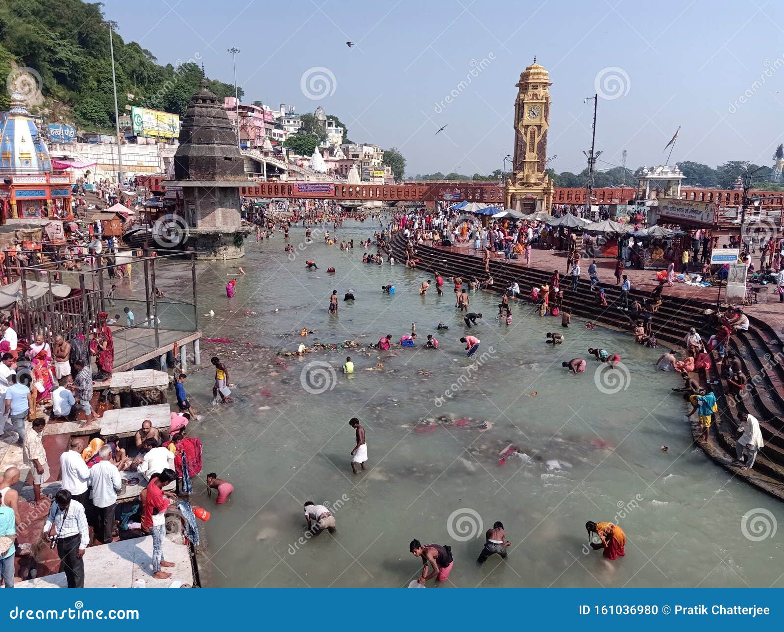 Harki pauri editorial image. Image of ganges, pauri - 161036980