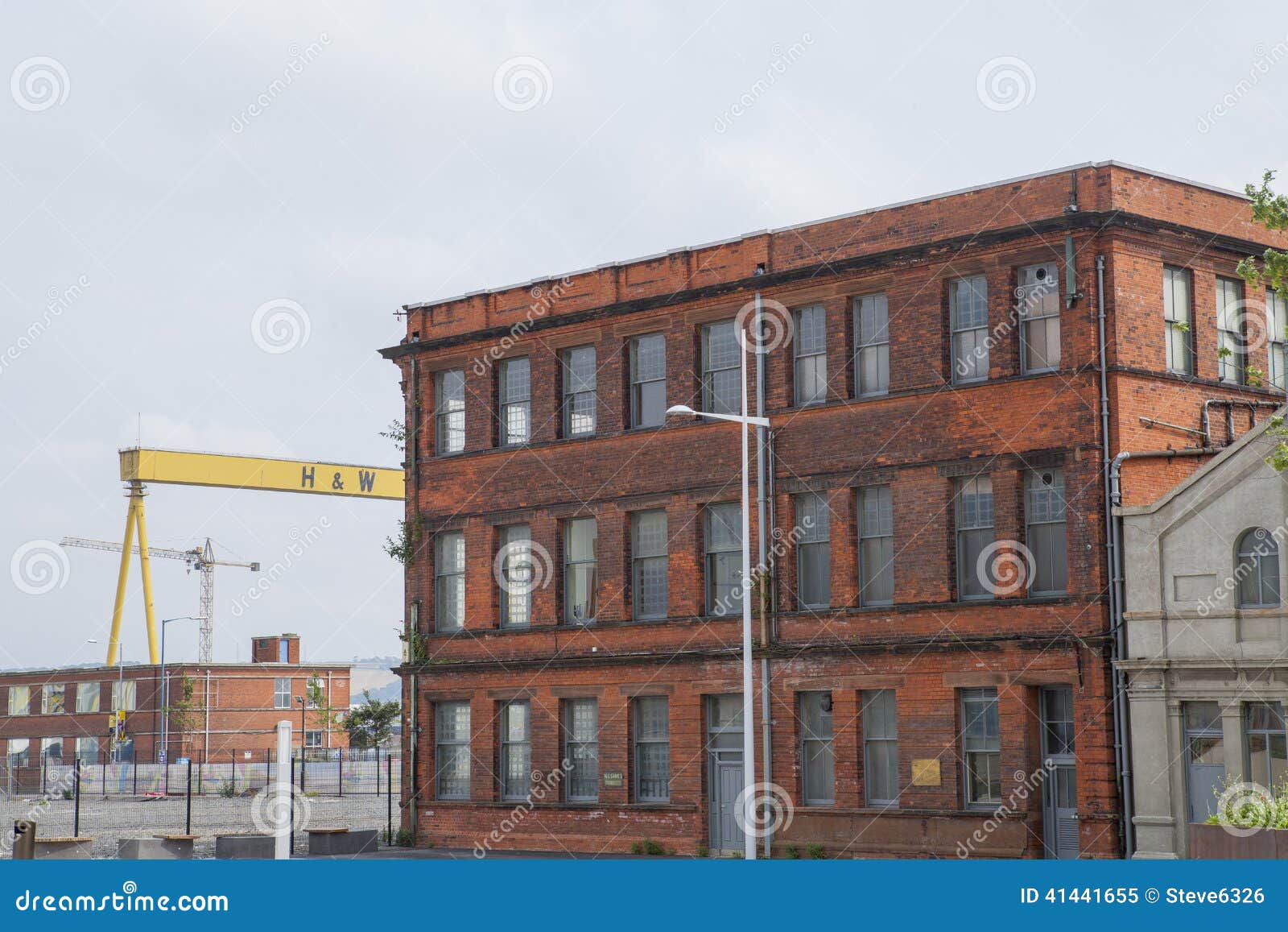 Harland and Wolff Shipyard, Belfast Editorial Image - Image of harland ...