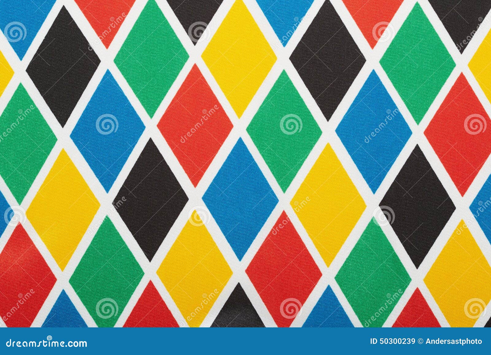 Harlequin Colorful Diamond Fabric Background Stock Photo ...