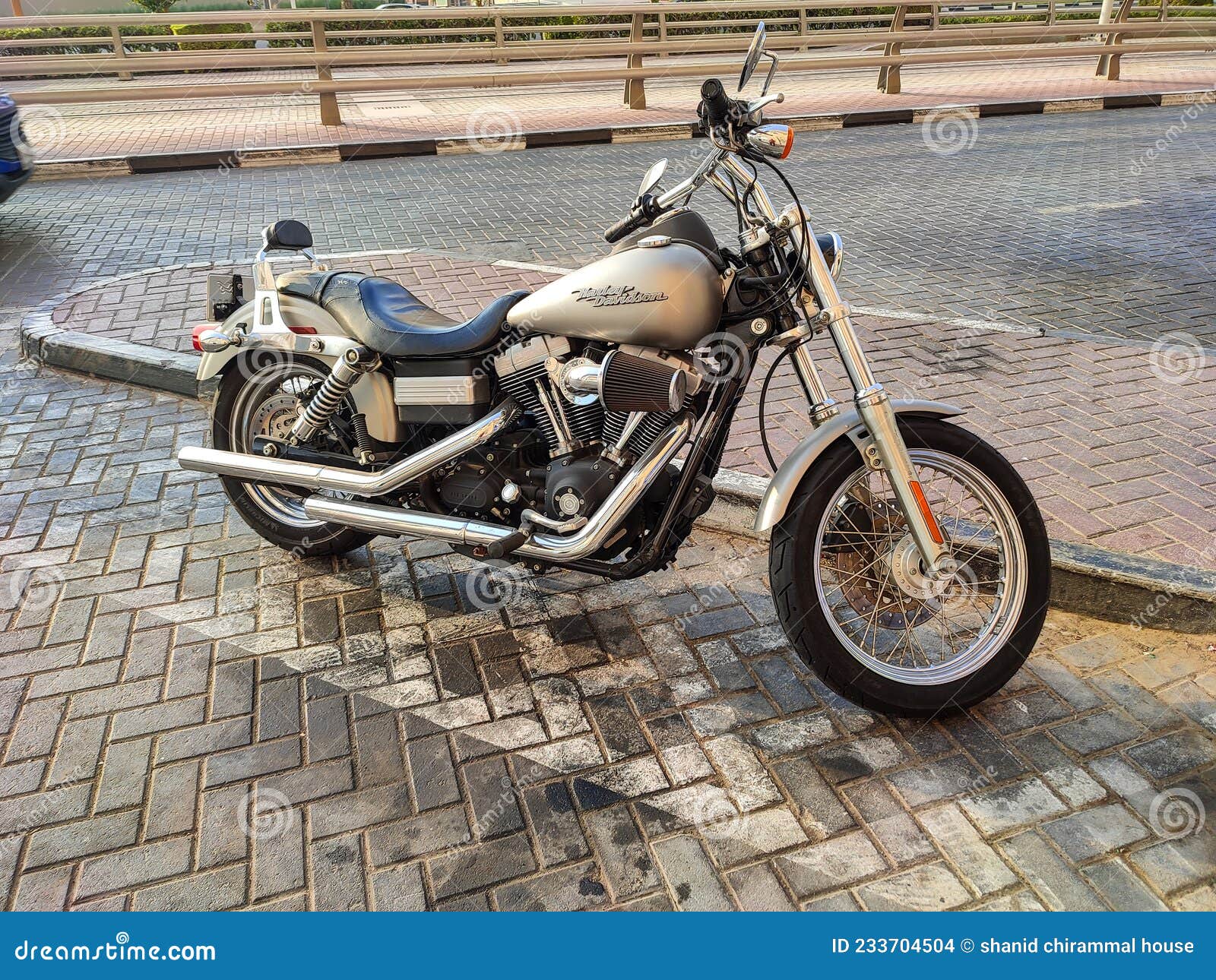 A Harley Davidson Motorcycle in Dubai Editorial Stock Image - Image of ...