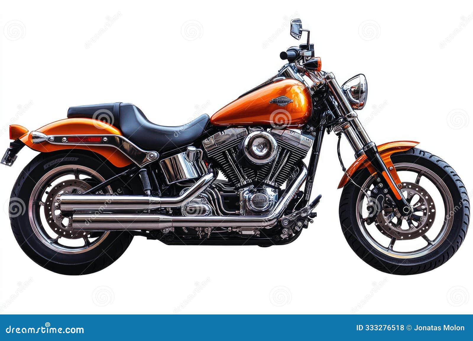 2009 Harley Davidson Motorcycle Side View on Transparent Background ...