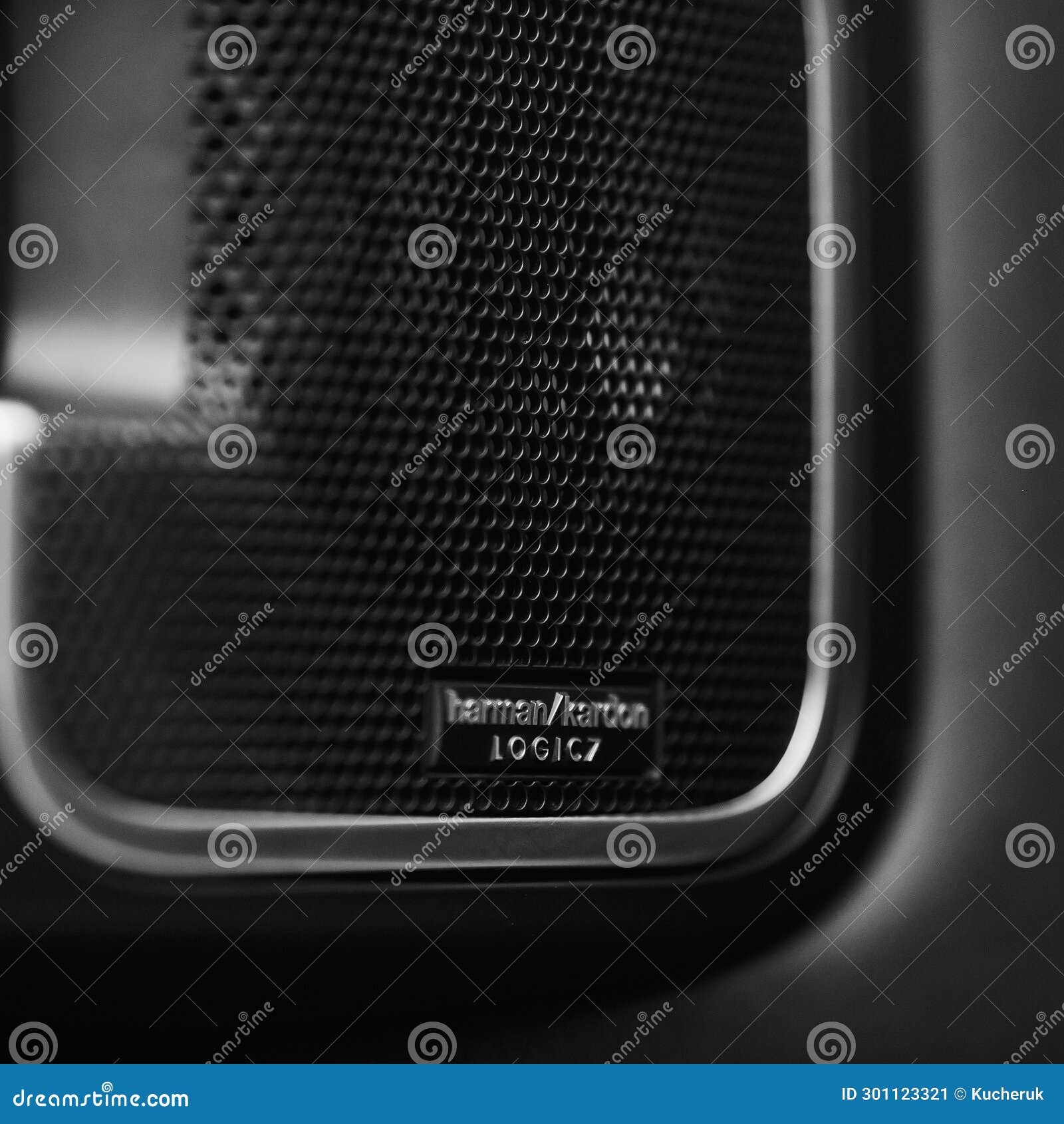 Harman Kardon Logic7 Audio System Logo Close-up. Editorial Photo ...