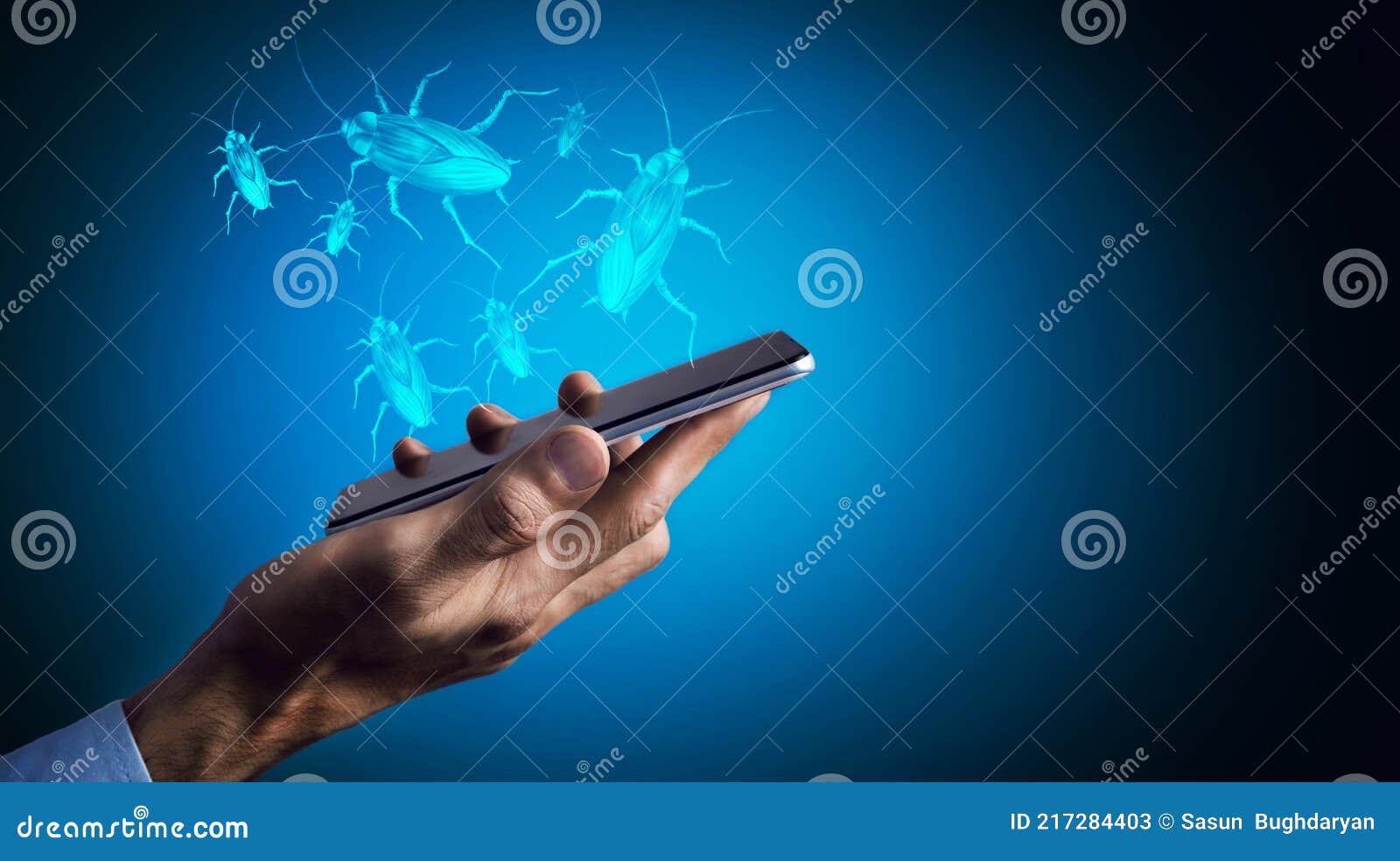 Harmful Programs Computer Virus Icon Stock Image - Image of programs ...