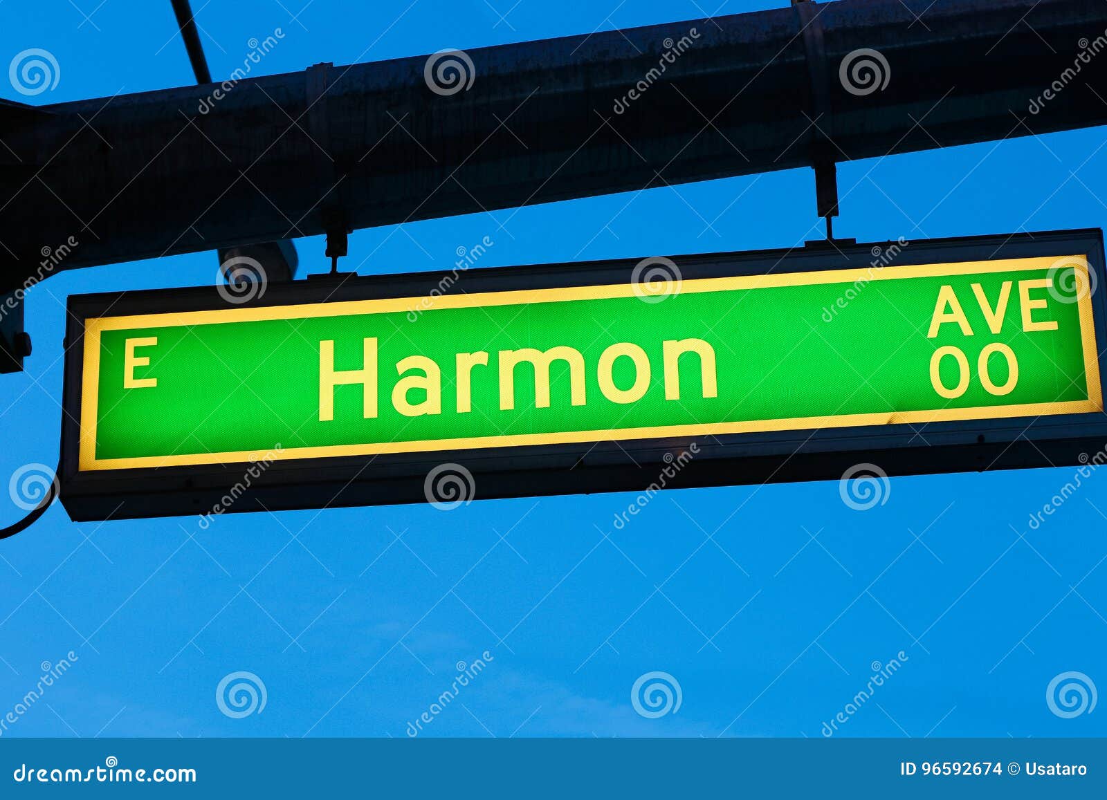 Harmon Avenue stock photo. Image of statue, harmon, motion - 96592674