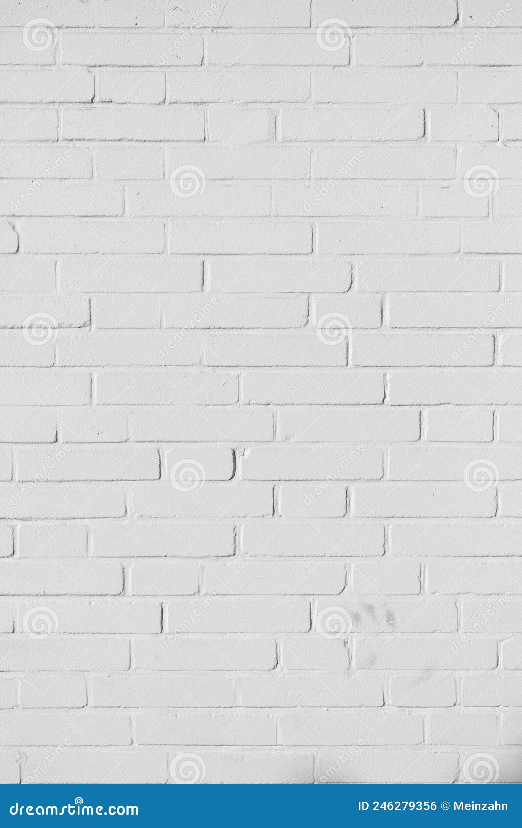 Pattern of White Painted Brick Wall Stock Photo - Image of texture ...