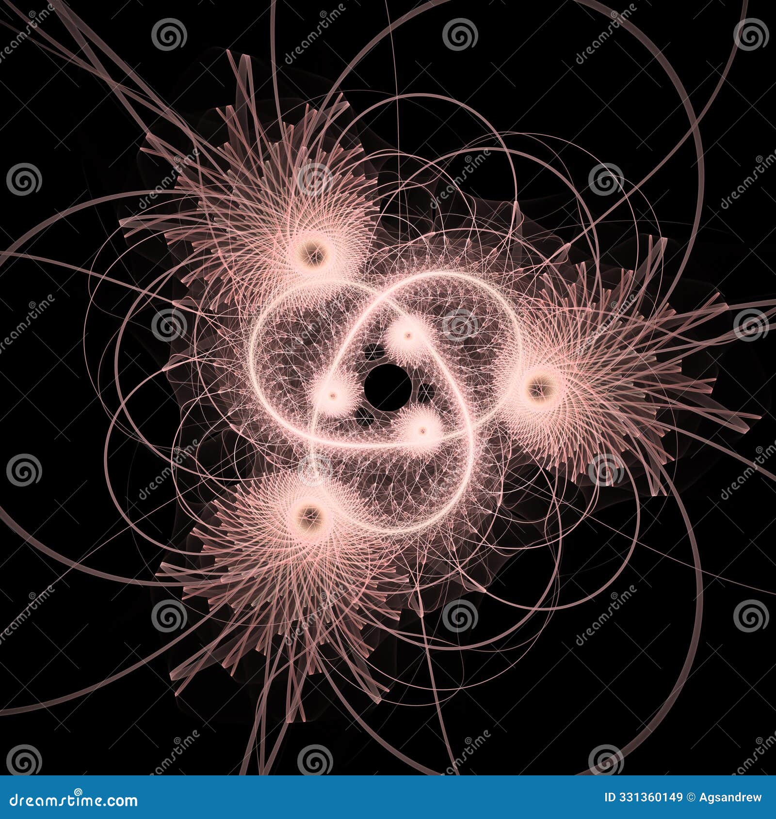 Harmonics of Interference stock image. Image of science - 331360149