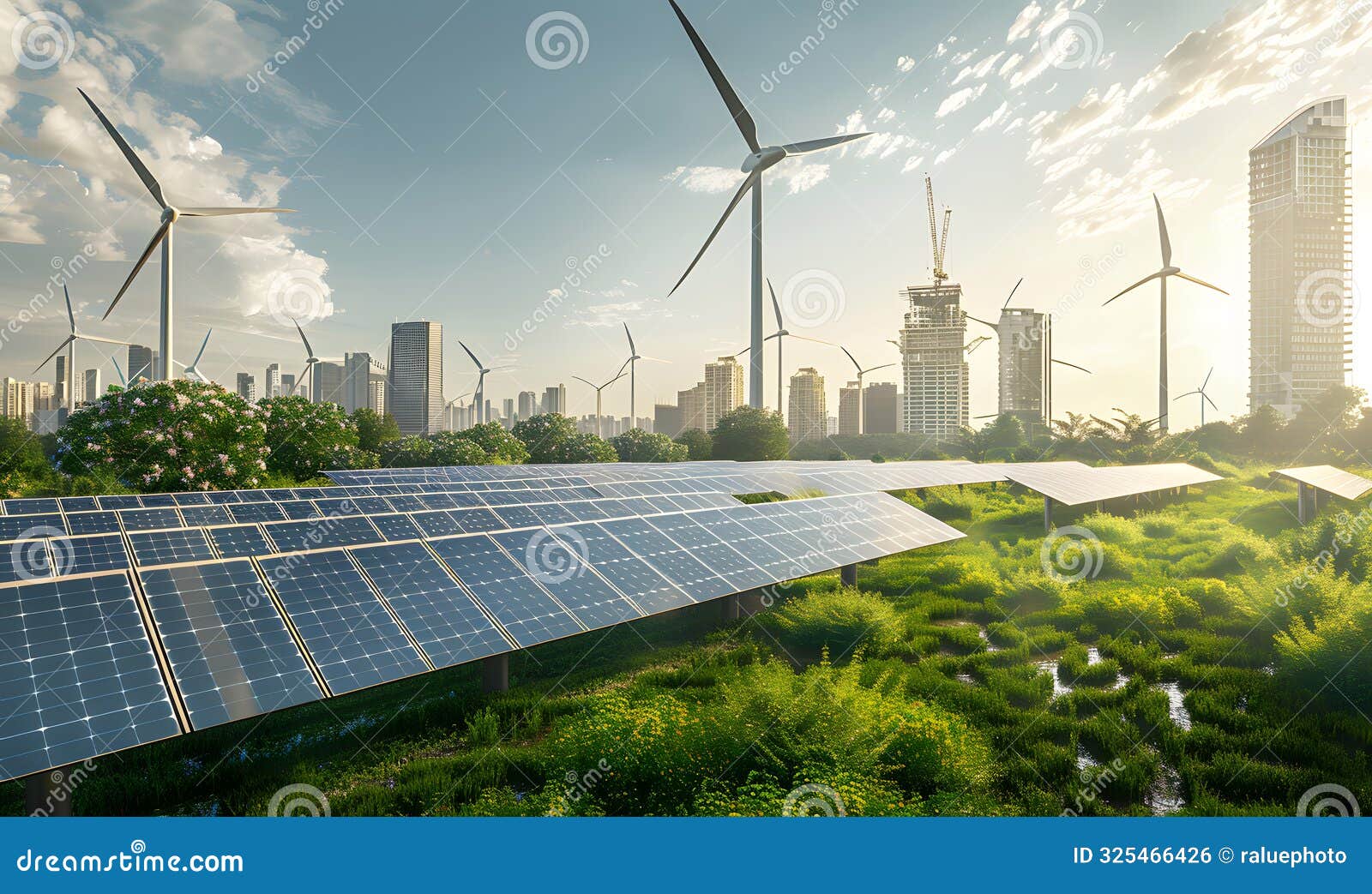 A Harmonious Blend of Urban Development and Renewable Energy ...