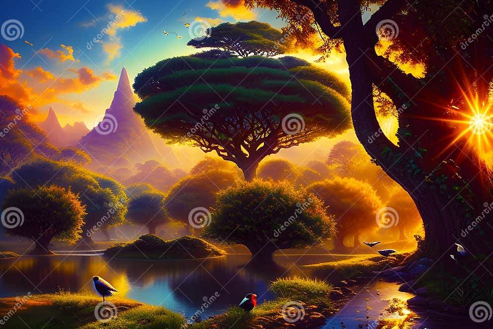 Harmonious Coexistence of these Diverse Elements within the Natural ...