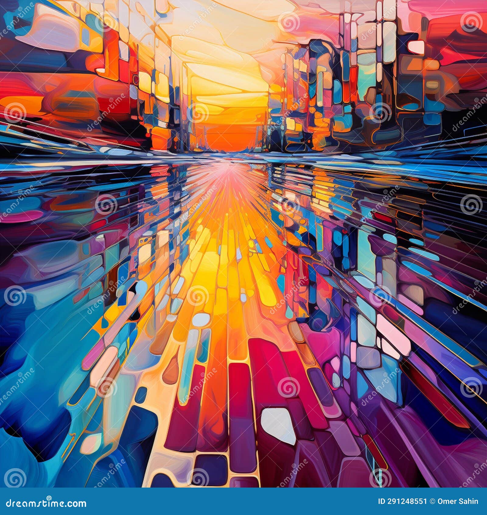 Harmonious Distortions stock image. Image of shapeshifting - 291248551