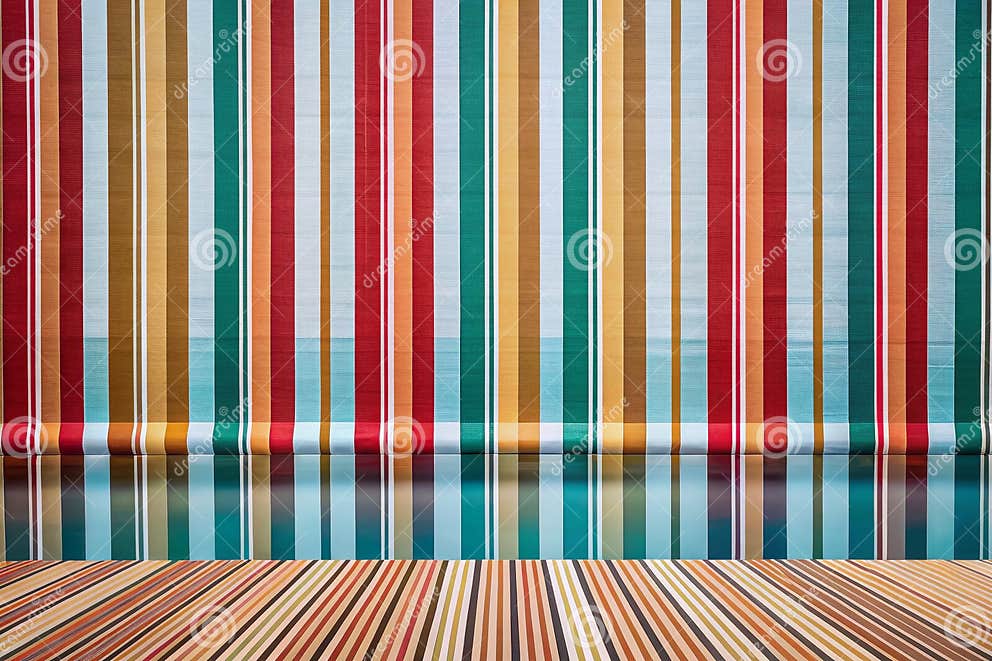 Harmonious Generative Art: Vertical and Horizontal Stripes Create a ...