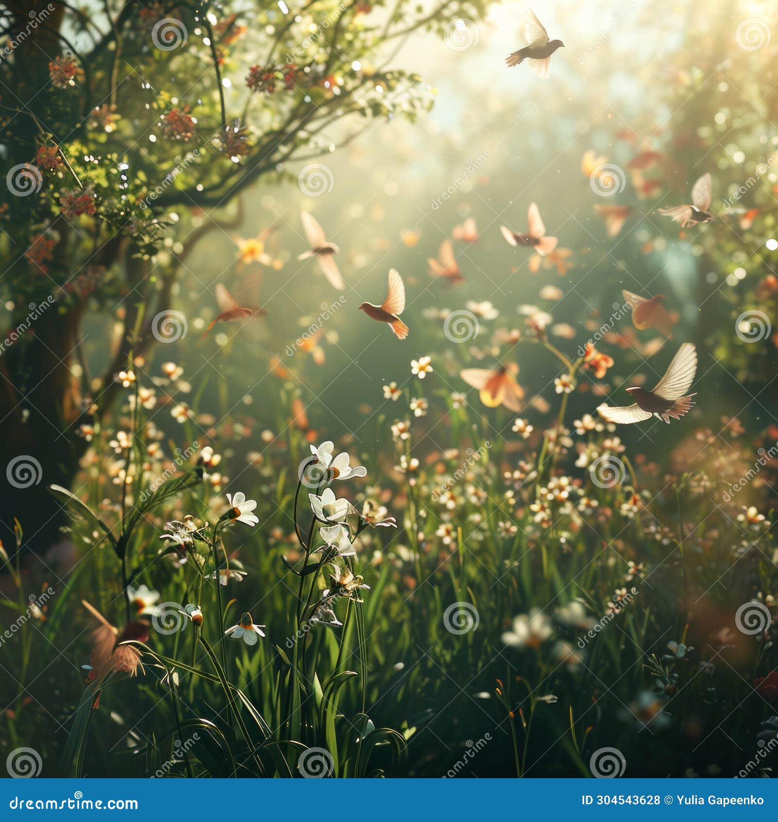 Harmonious Visuals of Nature S Awakening, Forming the Perfect Backdrop ...