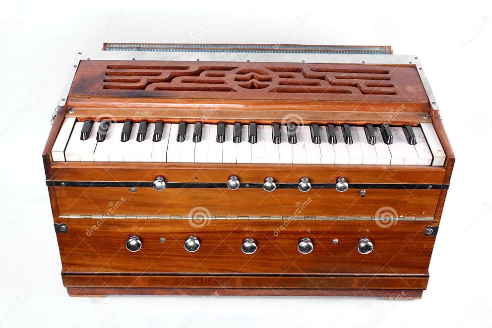Harmonium stock photo. Image of isolated, sound, wooden - 7313604