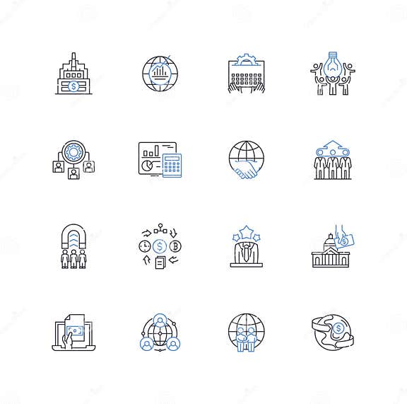Harmonization Line Icons Collection. Standardization, Consistency ...