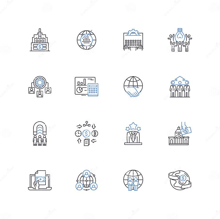 Harmonization Line Icons Collection. Standardization, Consistency ...