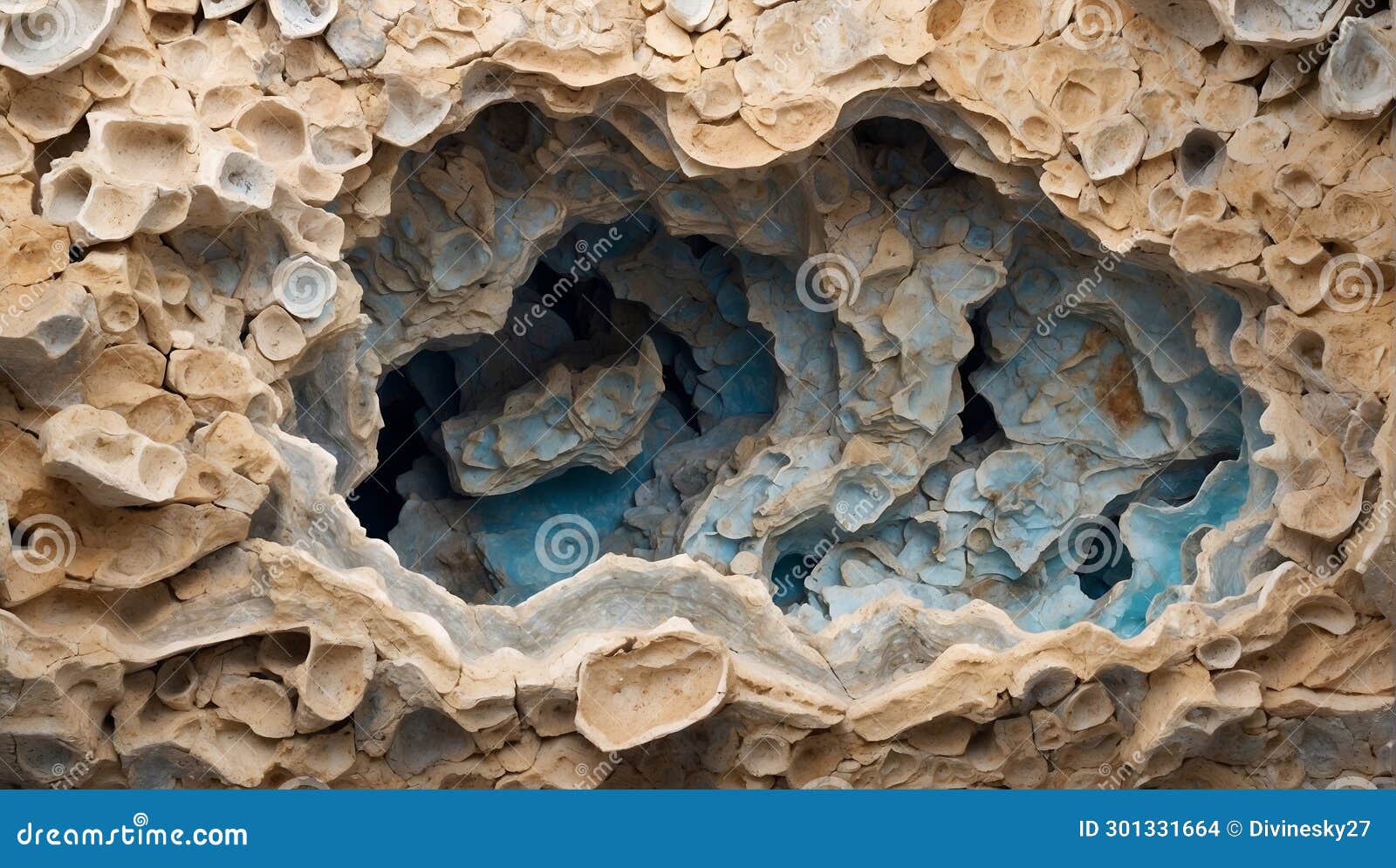 Seamless Limestone Geode: Crystal Cavities Harmony. AI Generate Stock ... Seamless Limestone Geode: Crystal Cavities Harmony. AI Generate Stock ...