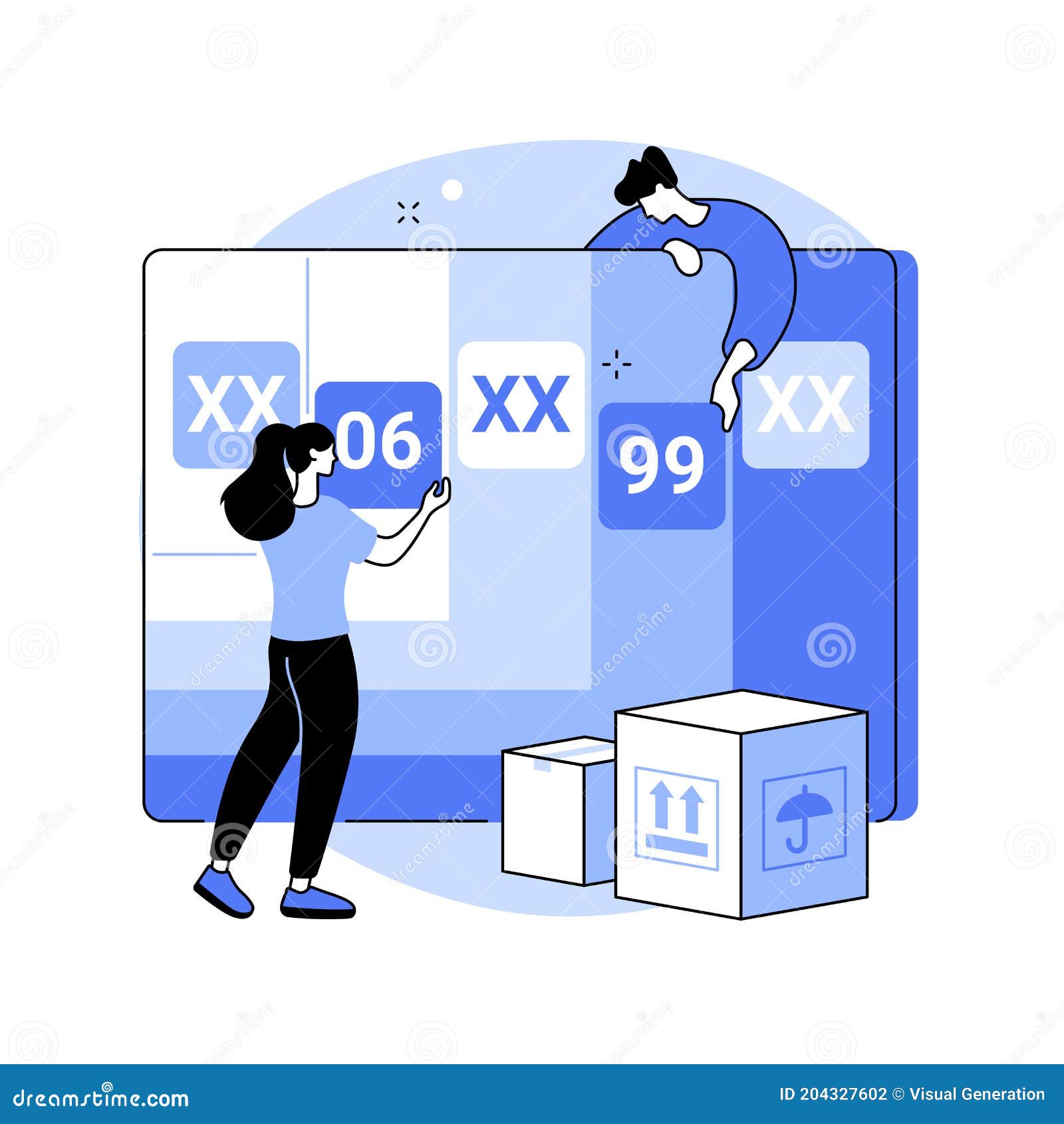 Harmonized System Abstract Concept Vector Illustration. Stock Vector ...