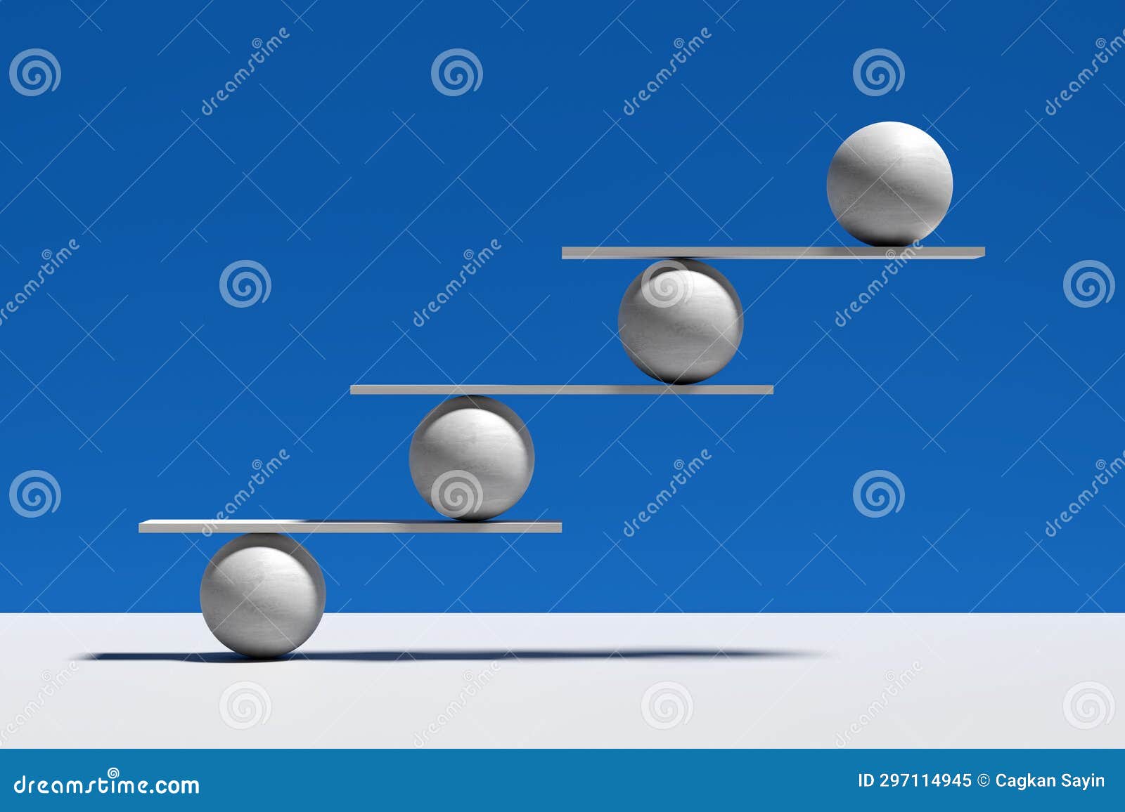 Harmony, Balance, Equilibrium and Stability Concepts. Spheres Balancing ...