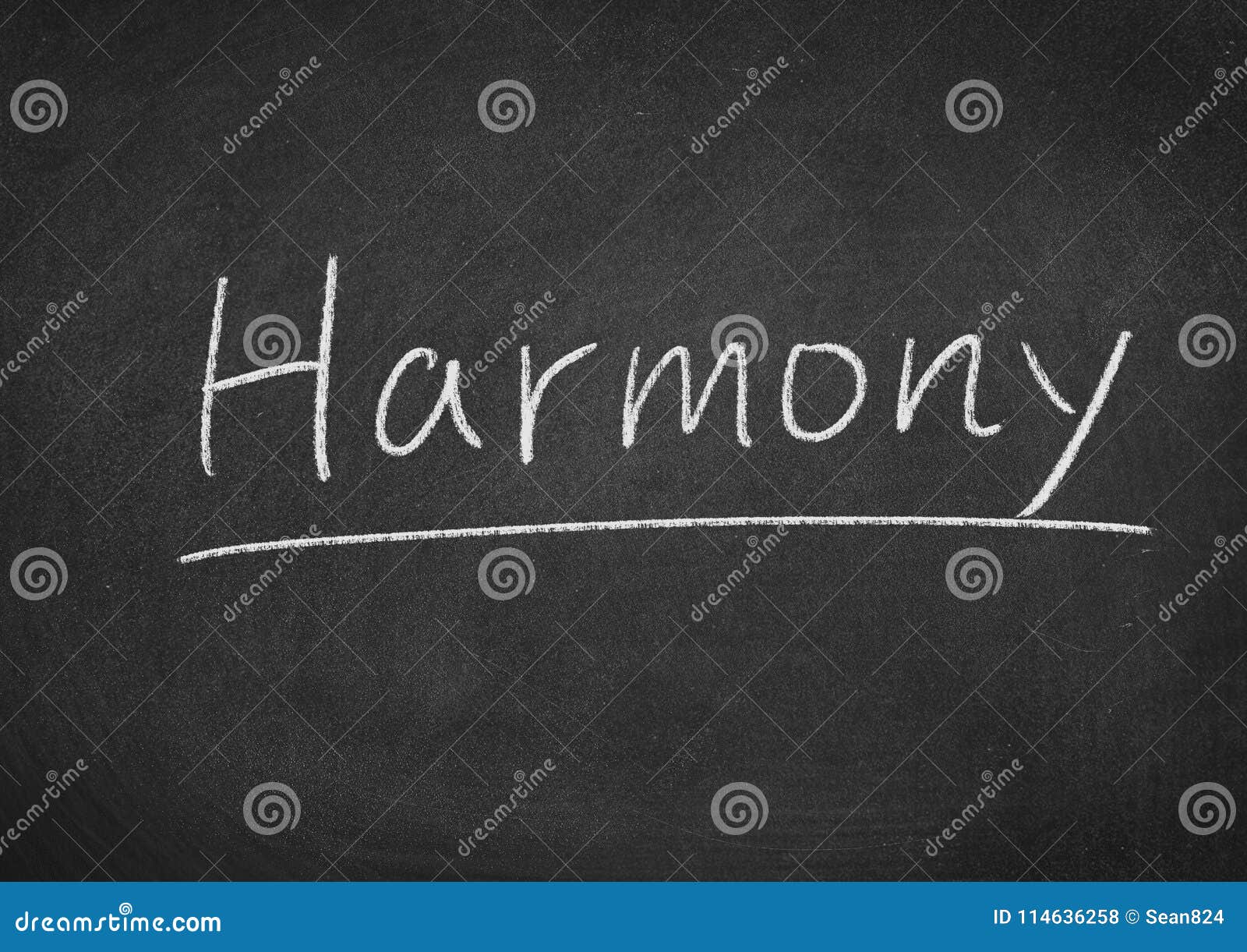 Harmony stock photo. Image of harmony, sign, word, abstract - 114636258