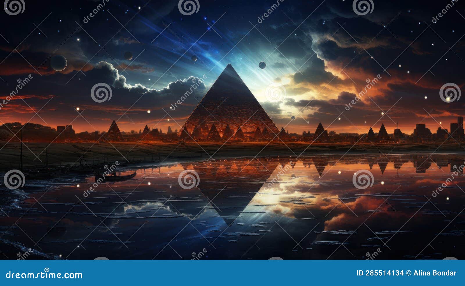Harmony Discovered: Captivating MAAT with Pyramid a S. Created with ...