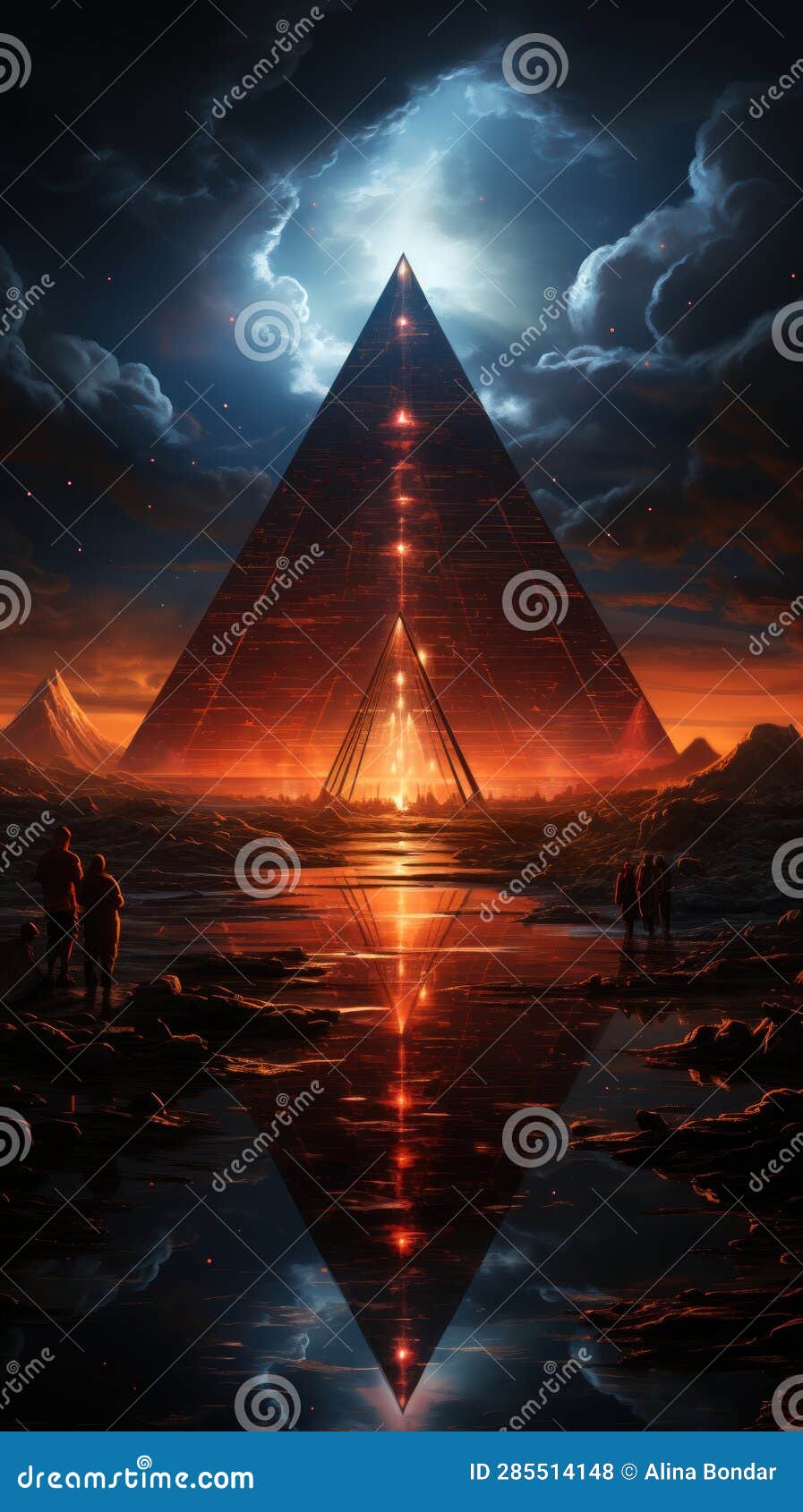 Harmony Discovered: Captivating MAAT with Pyramid a S. Created with ...