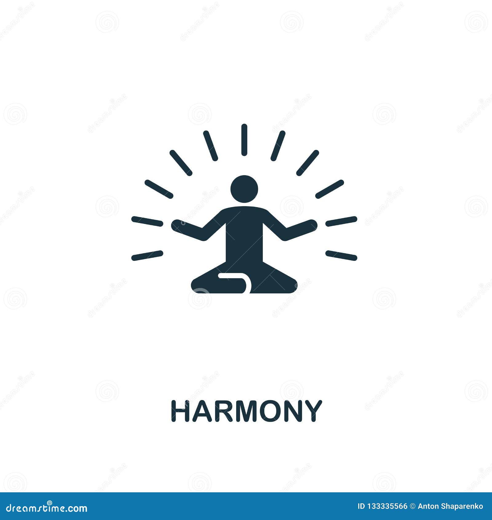 Harmony Icon. Premium Style Design from Teamwork Icon Collection. UI ...
