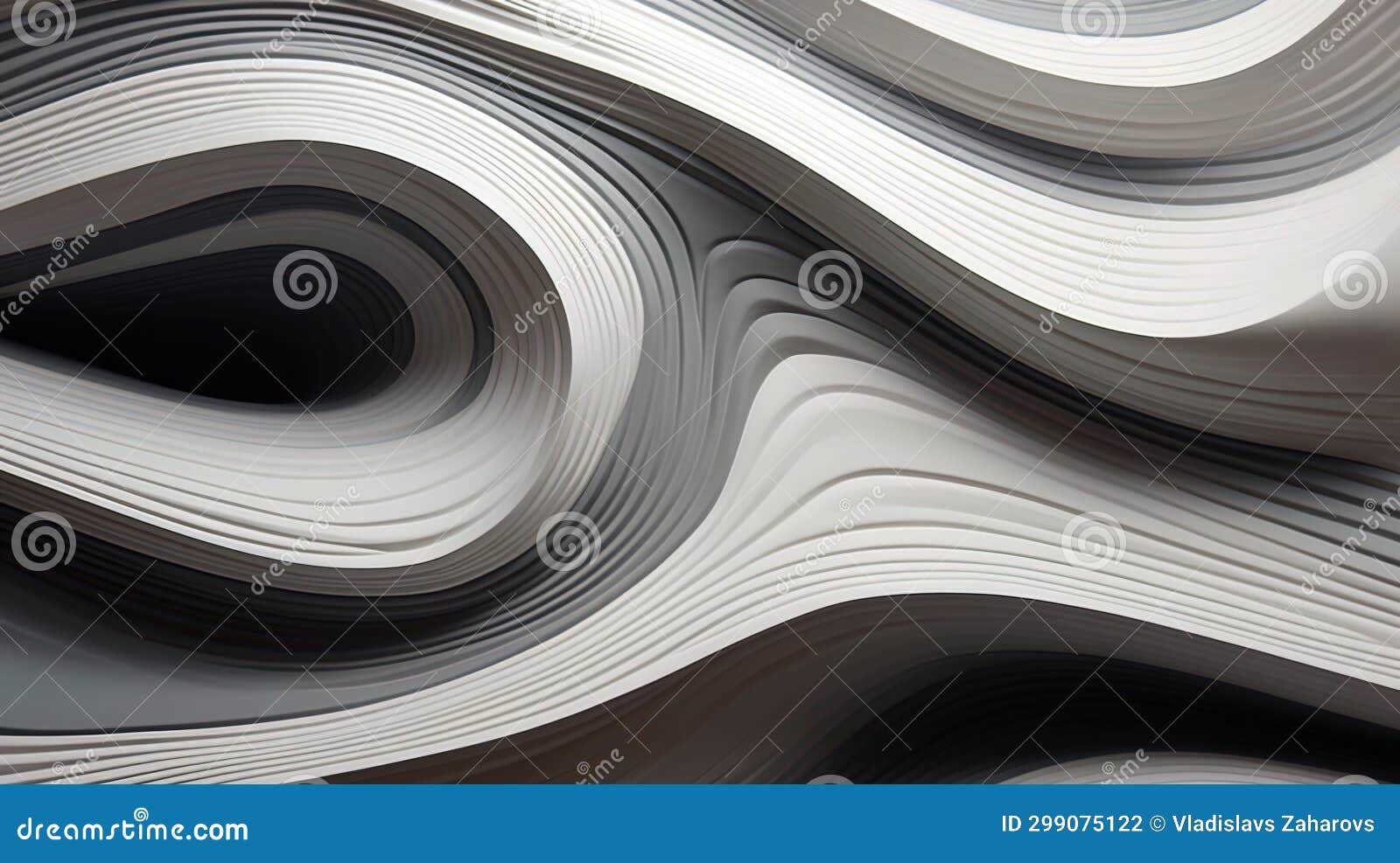 Harmony of Lines Contemporary Art with Creative Lines and Forms Stock ...