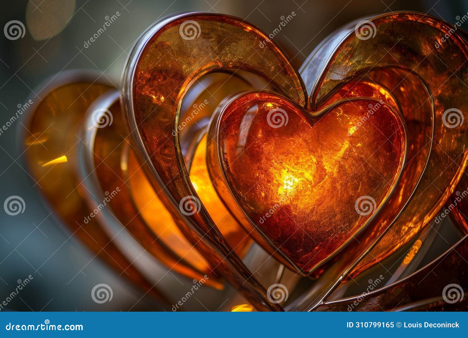Harmony in Love stock image. Image of hearts, harmonic - 310799165