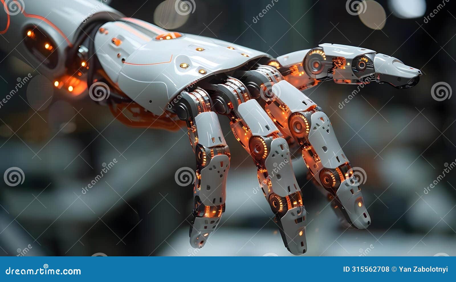 Harmony of Man and Machine in Innovation. Concept Man Vs Stock ...