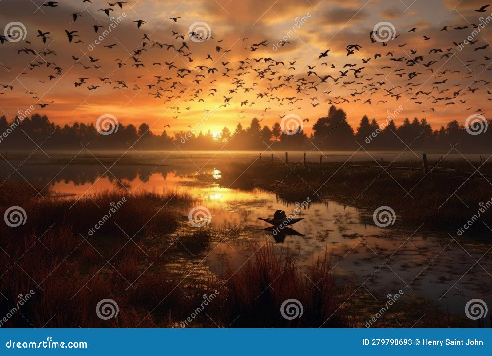 Harmony in the Marsh: Capturing the Intricate Balance of the Wetland ...