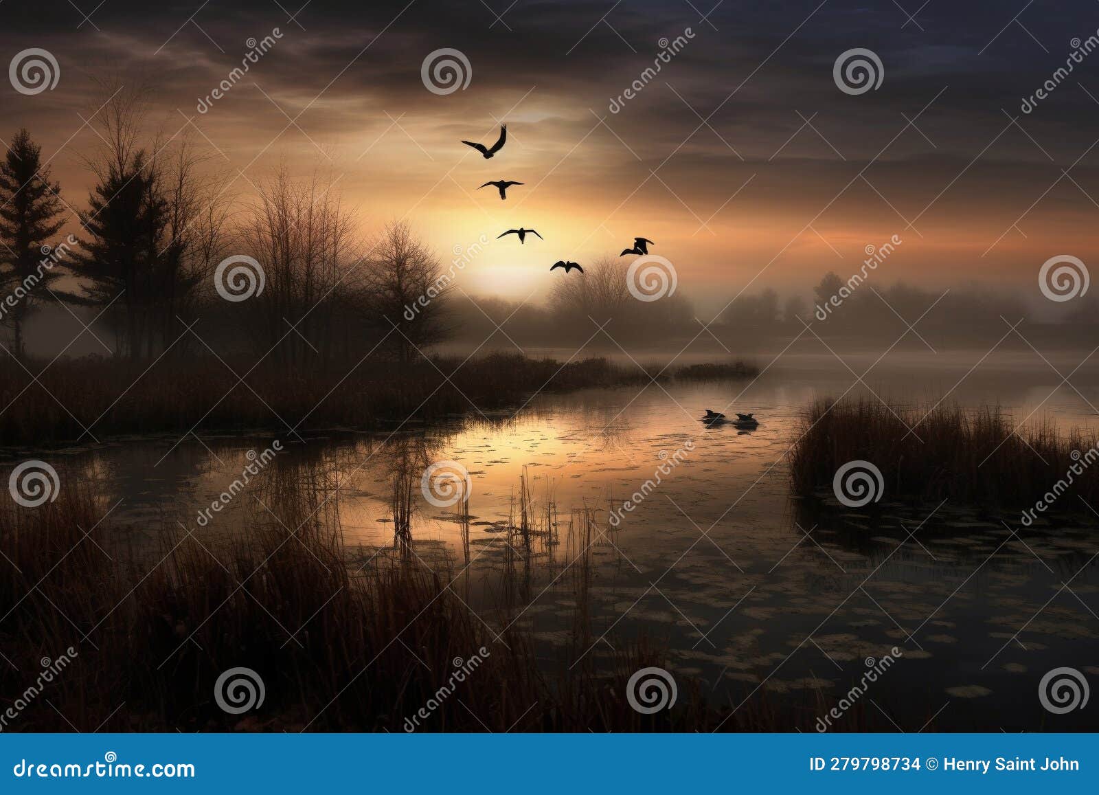 Harmony in the Marsh: Capturing the Intricate Balance of the Wetland ...