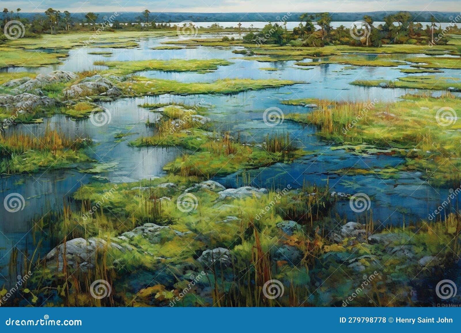 Harmony in the Marsh: Capturing the Intricate Balance of the Wetland ...
