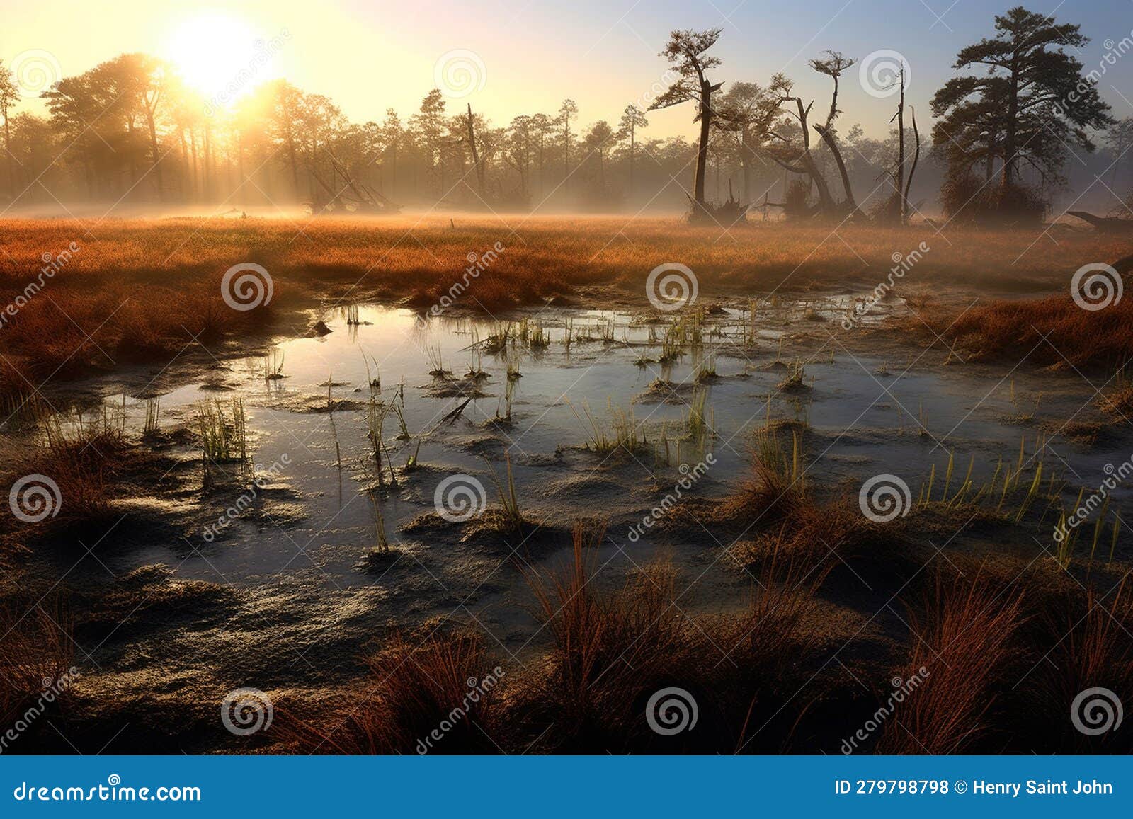 Harmony in the Marsh: Capturing the Intricate Balance of the Wetland ...