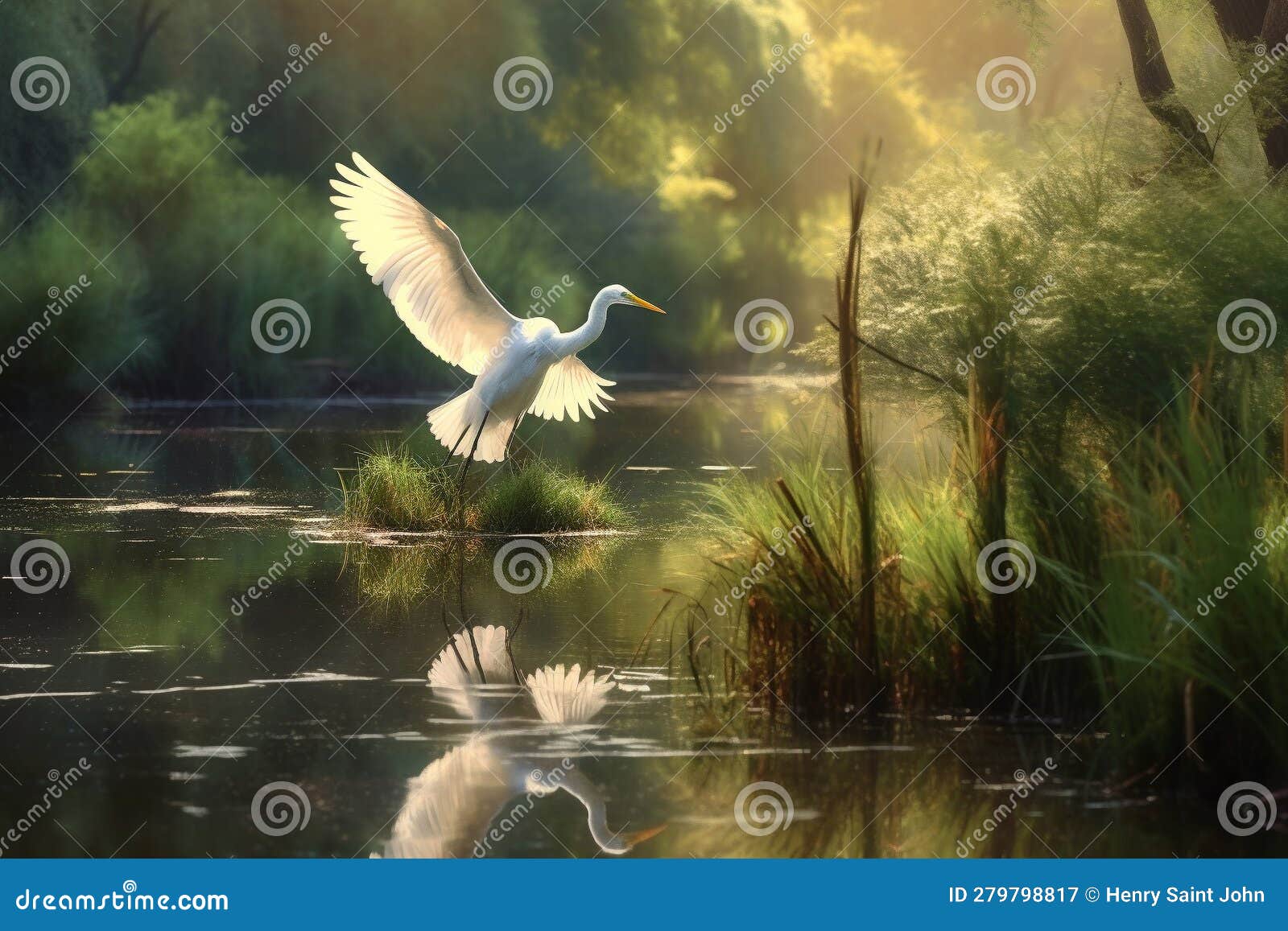Harmony in the Marsh: Capturing the Intricate Balance of the Wetland ...