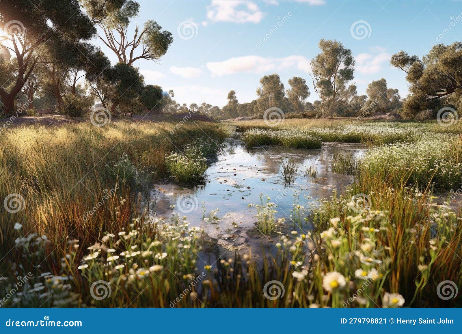 Harmony in the Marsh: Capturing the Intricate Balance of the Wetland ...