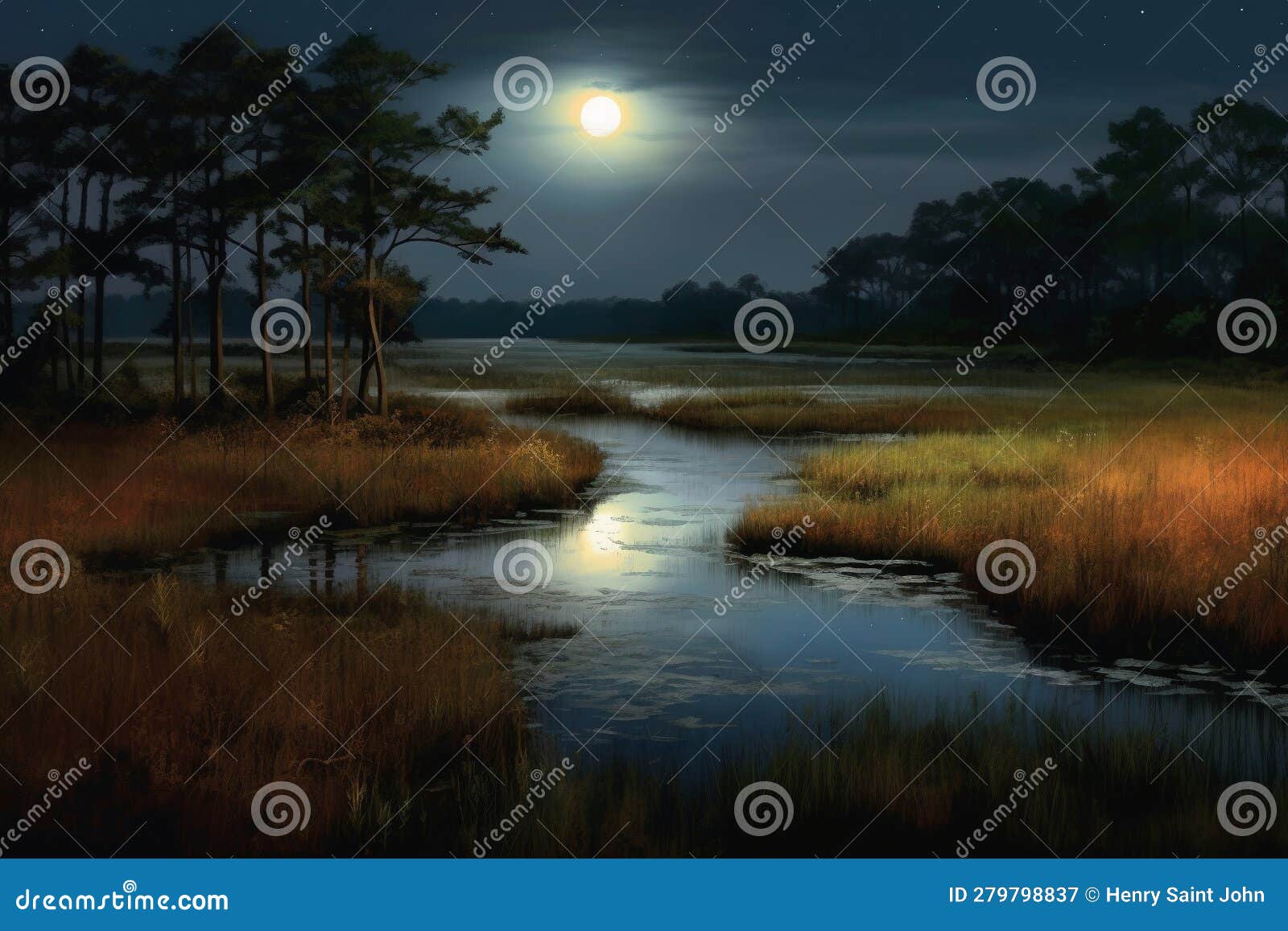 Harmony in the Marsh: Capturing the Intricate Balance of the Wetland ...