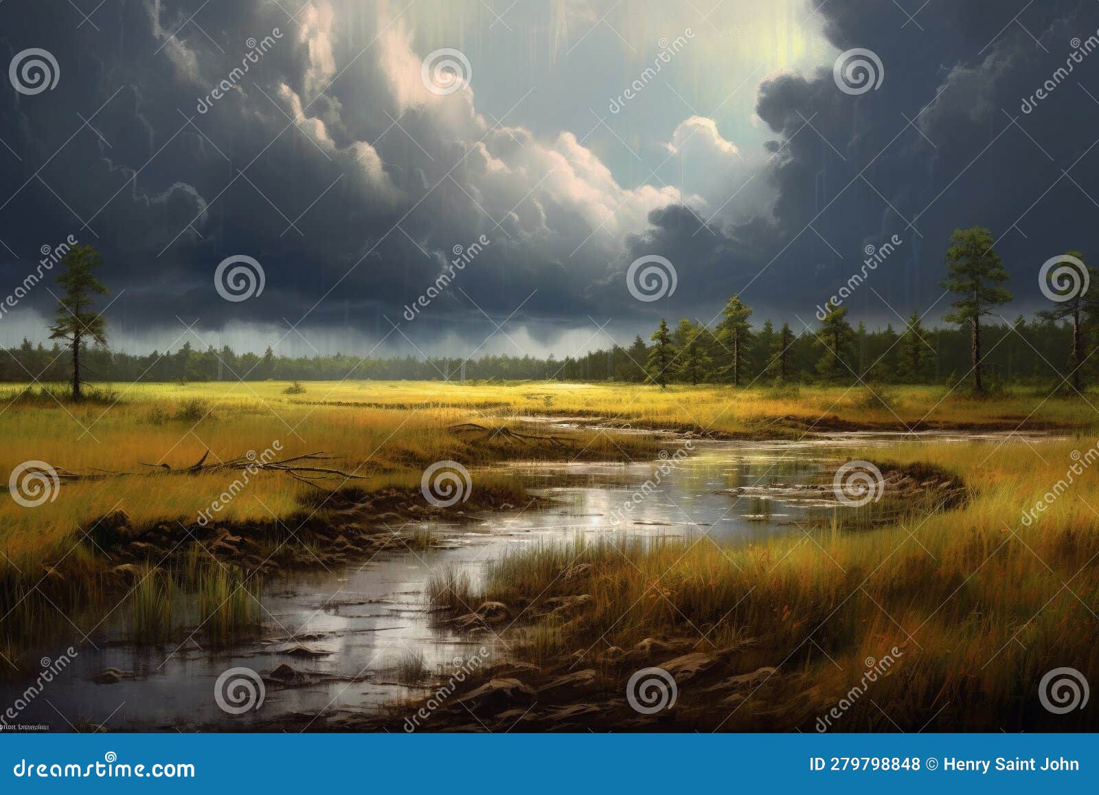 Harmony in the Marsh: Capturing the Intricate Balance of the Wetland ...