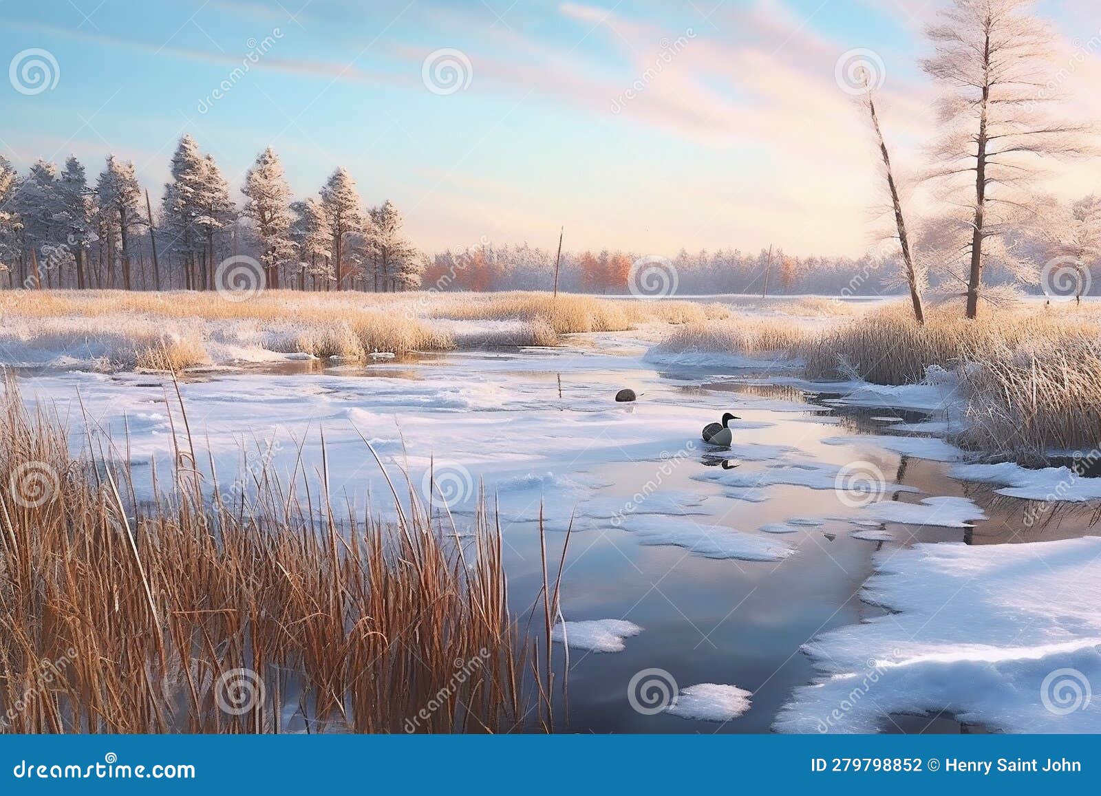 Harmony in the Marsh: Capturing the Intricate Balance of the Wetland ...