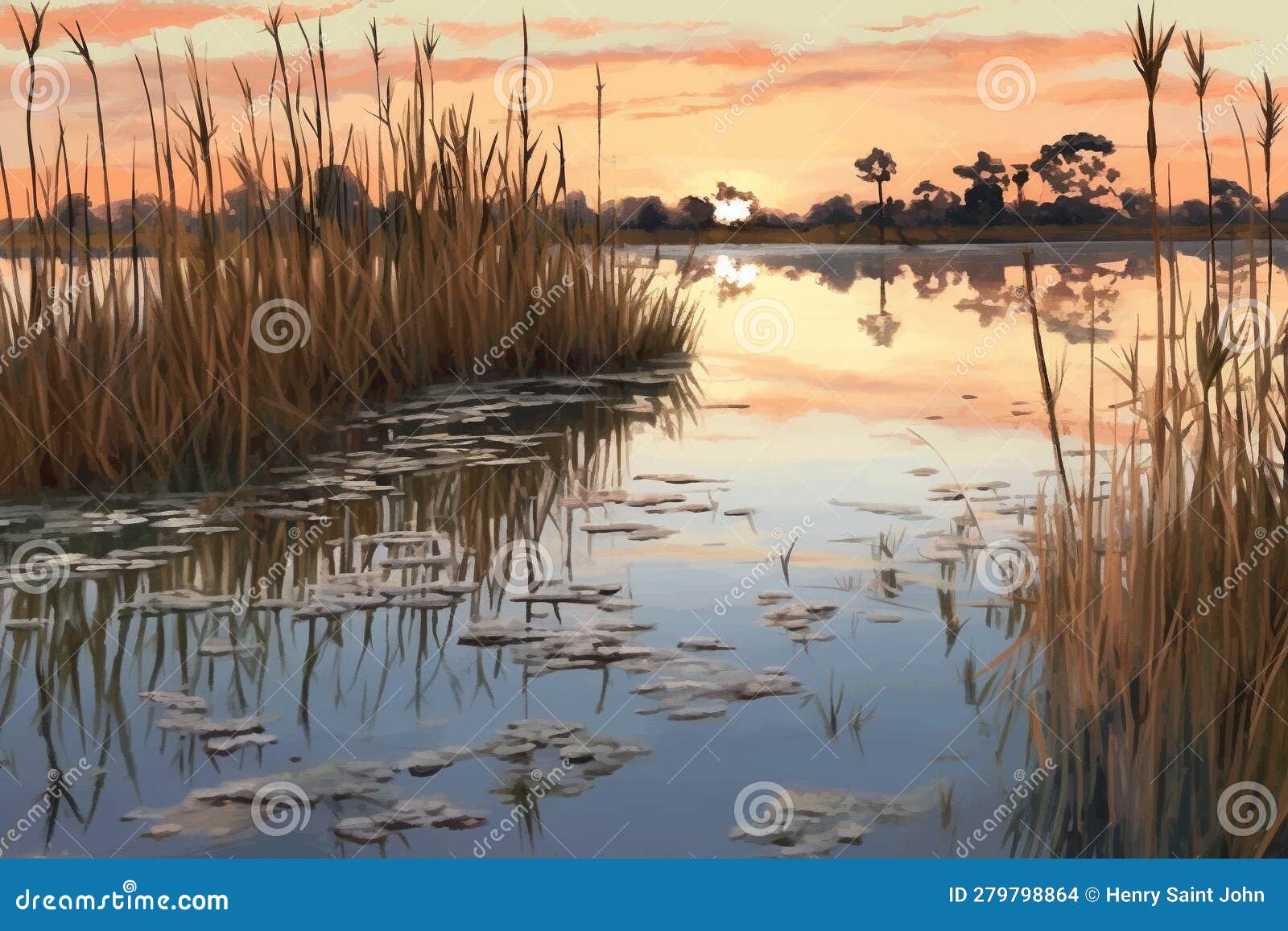 Harmony in the Marsh: Capturing the Intricate Balance of the Wetland ...