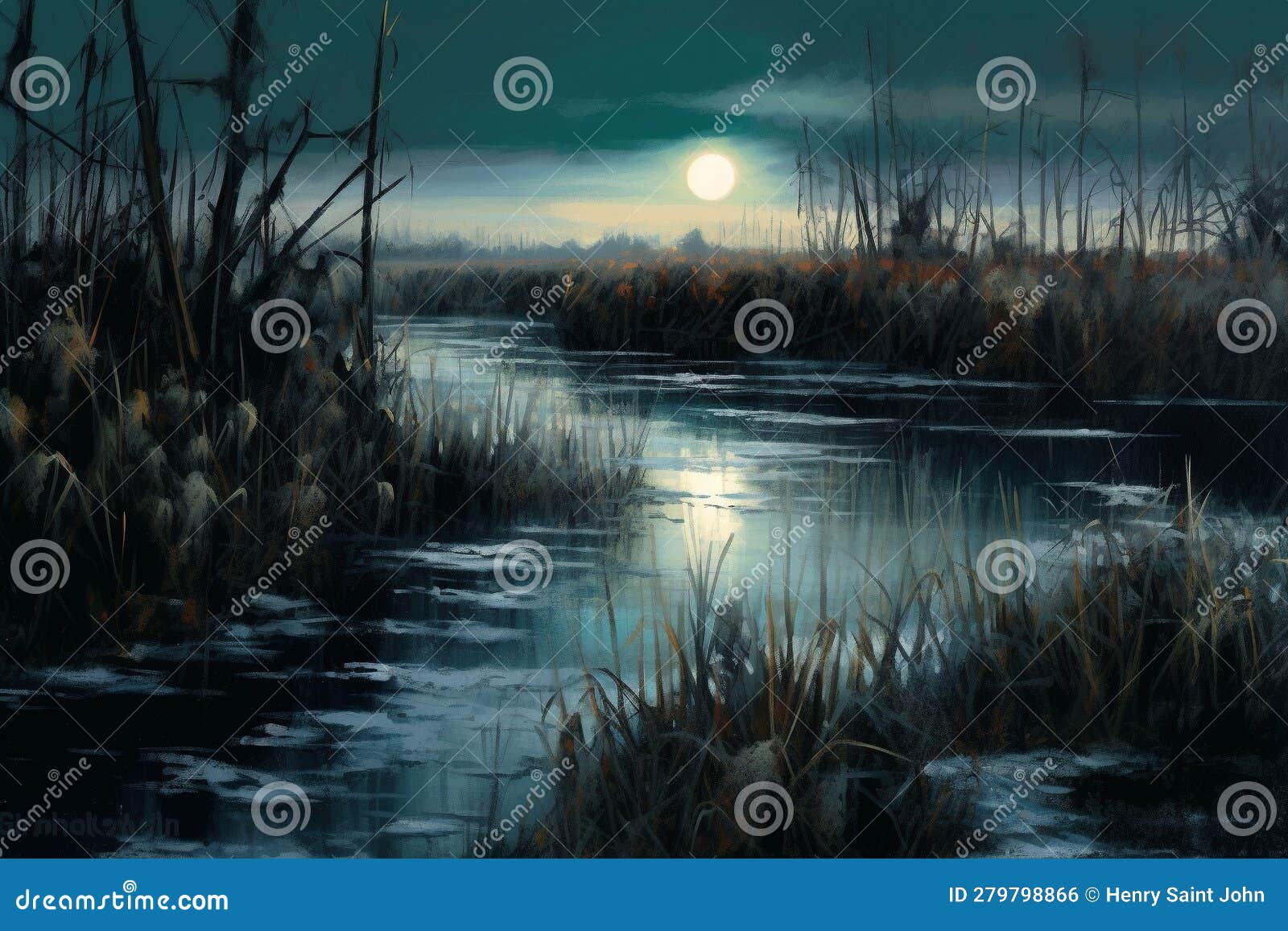 Harmony in the Marsh: Capturing the Intricate Balance of the Wetland ...