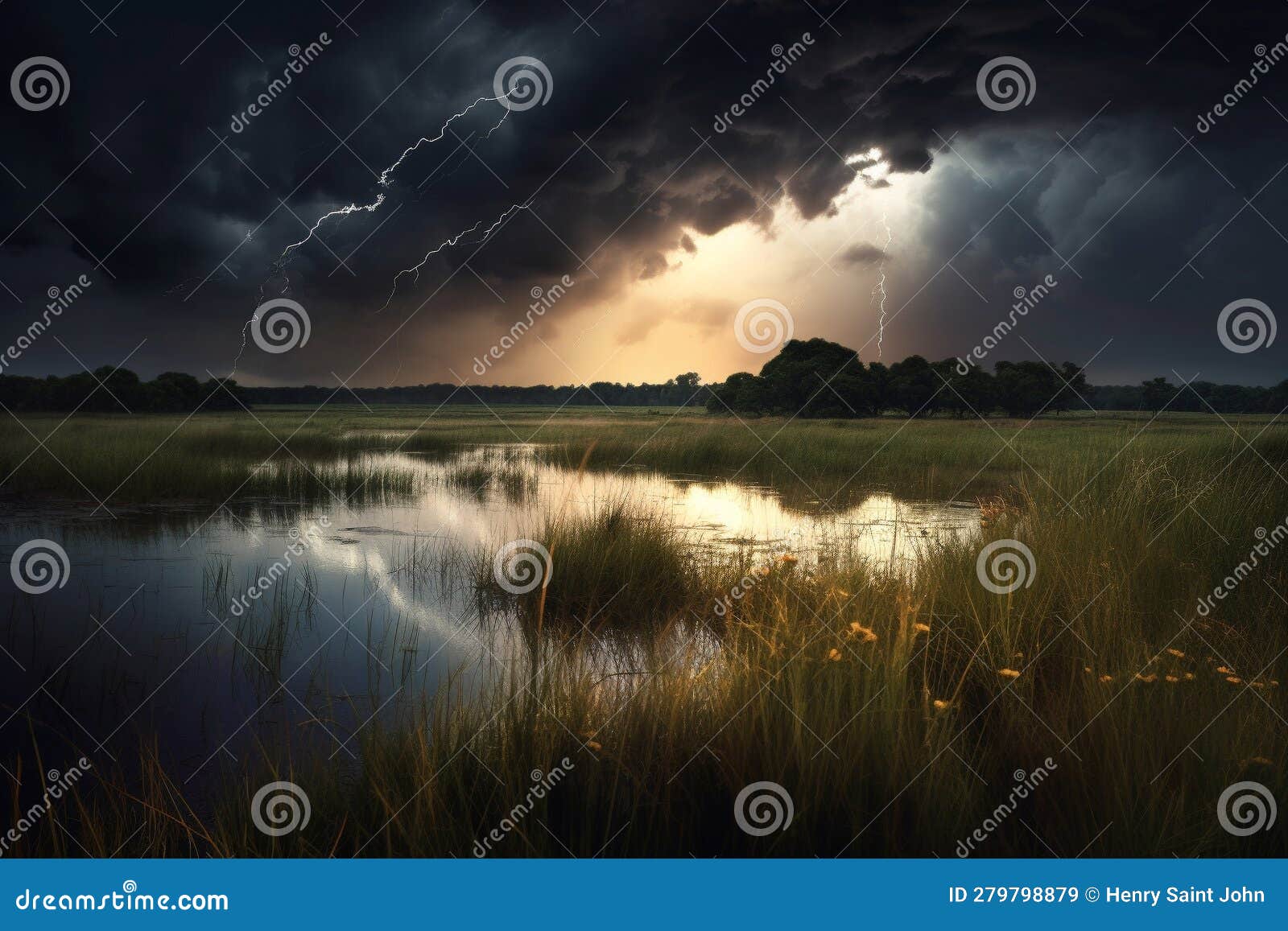 Harmony in the Marsh: Capturing the Intricate Balance of the Wetland ...