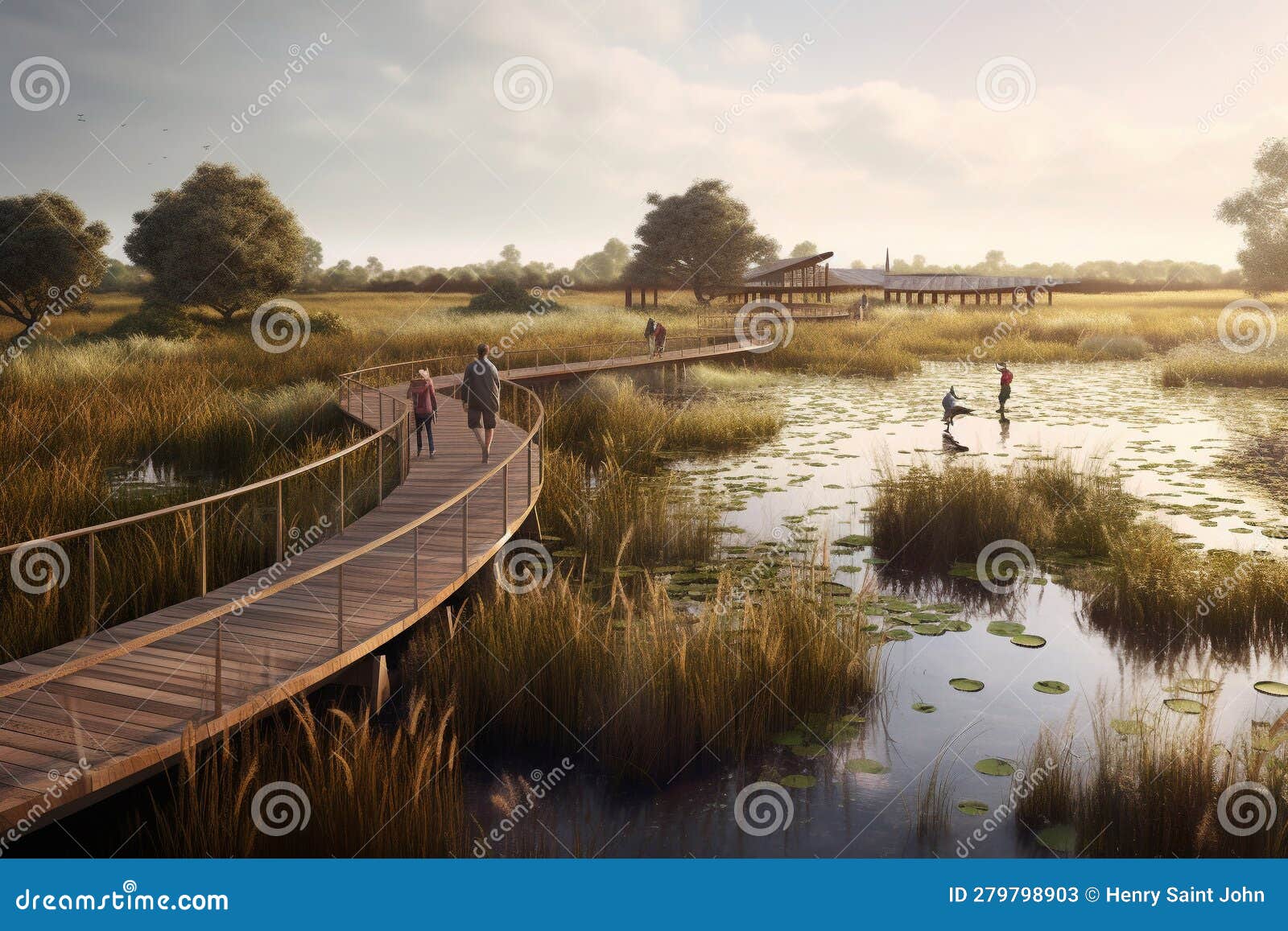 Harmony in the Marsh: Capturing the Intricate Balance of the Wetland ...