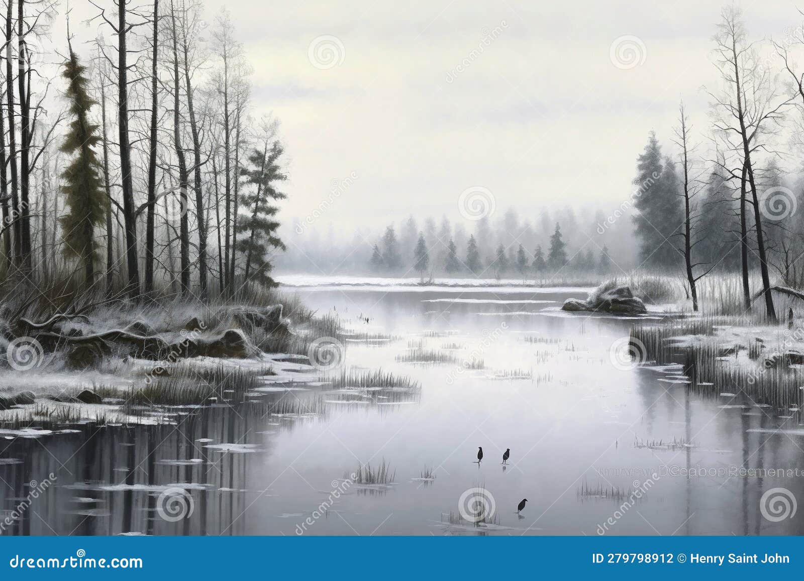Harmony in the Marsh: Capturing the Intricate Balance of the Wetland ...