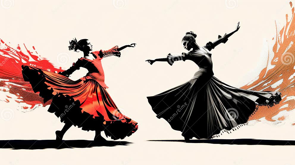 Harmony in Motion: a Choreographed Expression of Unity Stock ...