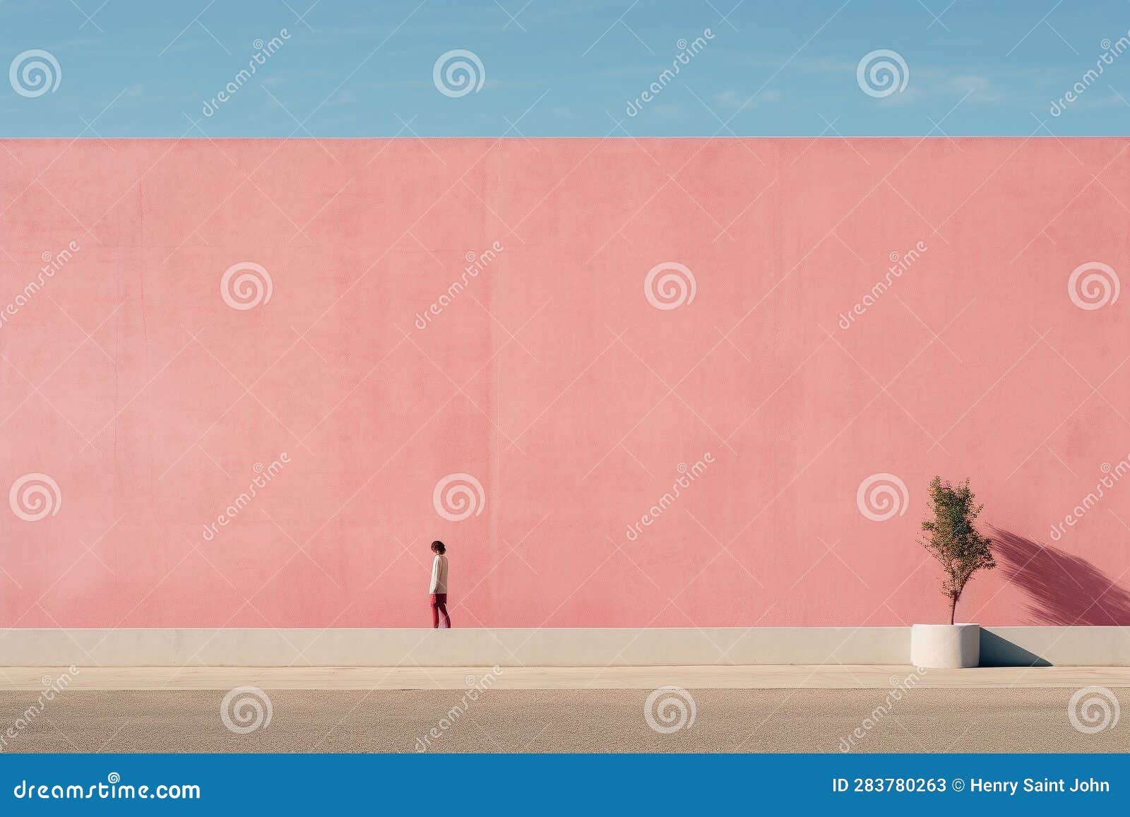 Harmony in Simplicity: a Minimalistic Visual Symphony Stock ...