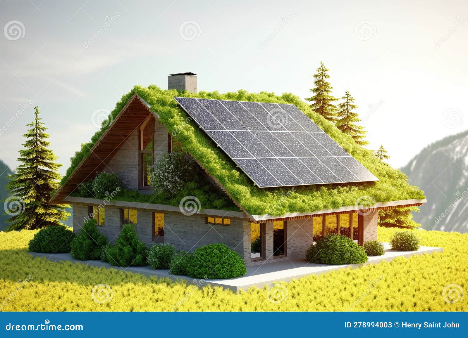 Harnessing the Sun: the Power of Houses with Solar Panels Stock ... Harnessing the Sun: the Power of Houses with Solar Panels Stock ...