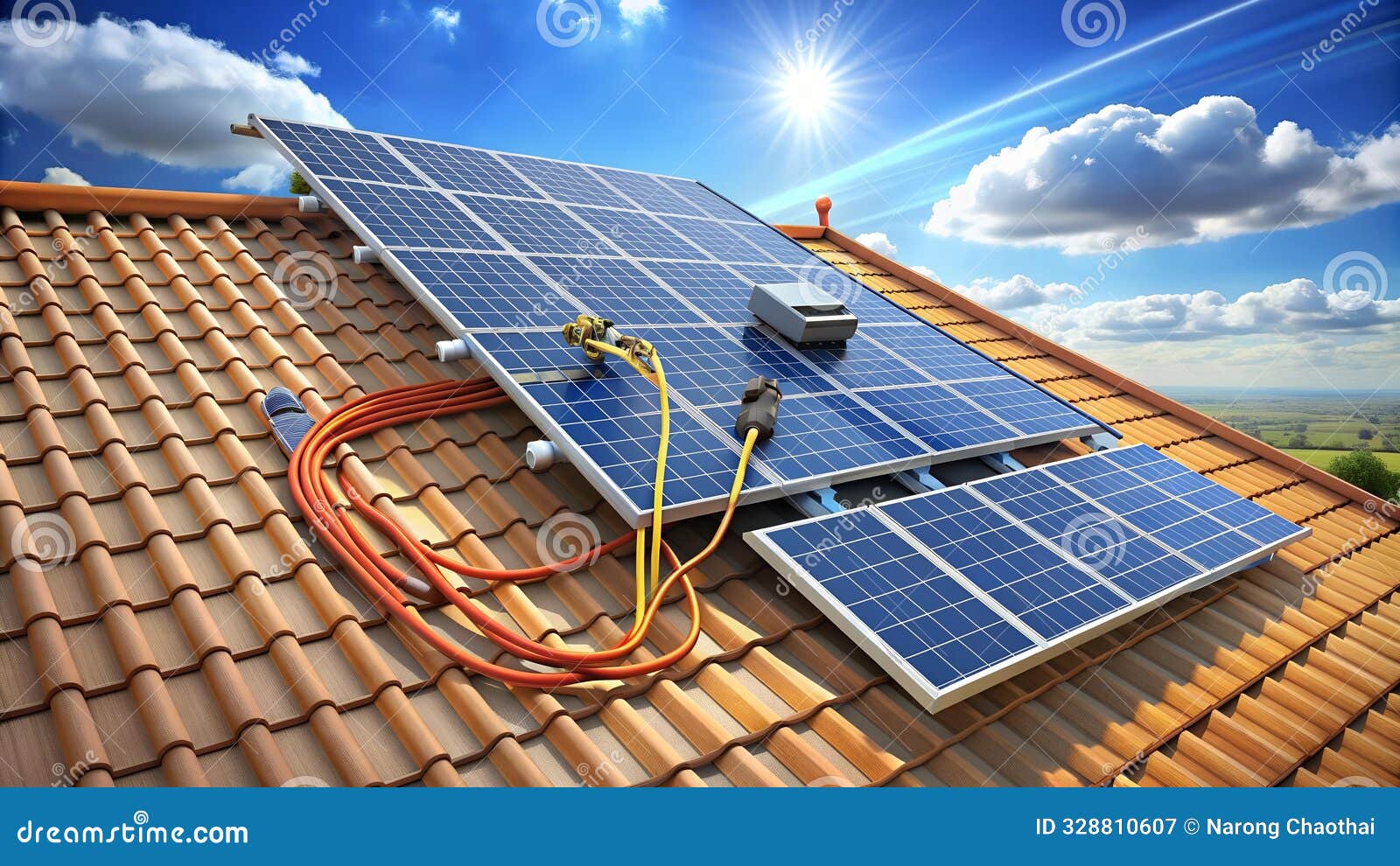 Harnessing the Sun S Power: a Glimpse into Solar Panel Installation AI ...