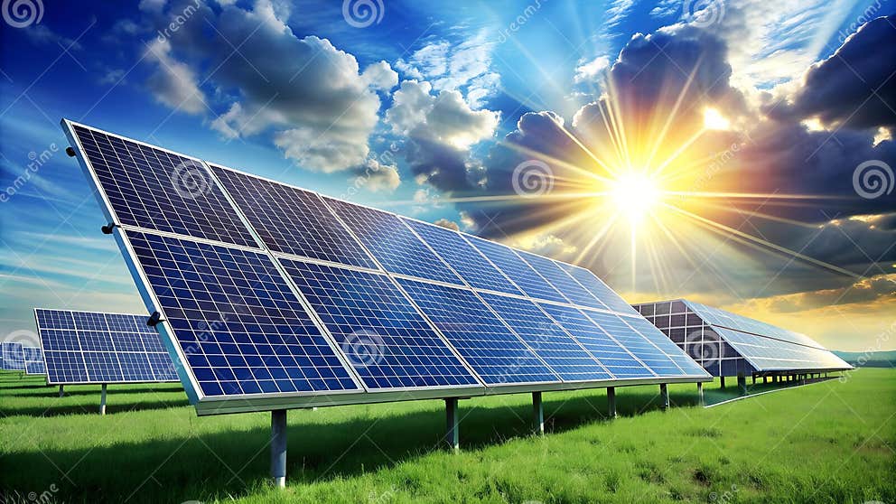 Harnessing the Sun S Power a Vibrant Visual Exploration of Solar Panel ...